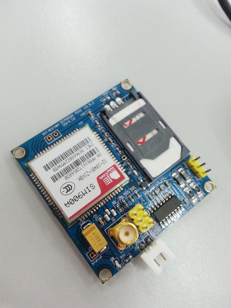 Tutorial To Interface Gsm Sim900a With Arduino 10 Steps Instructables