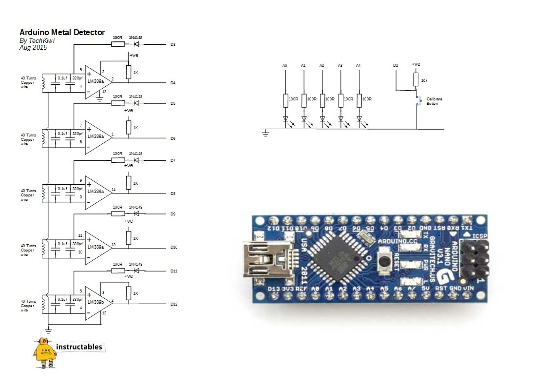 Arduino Metal Detector : 6 Steps (with Pictures) - Instructables