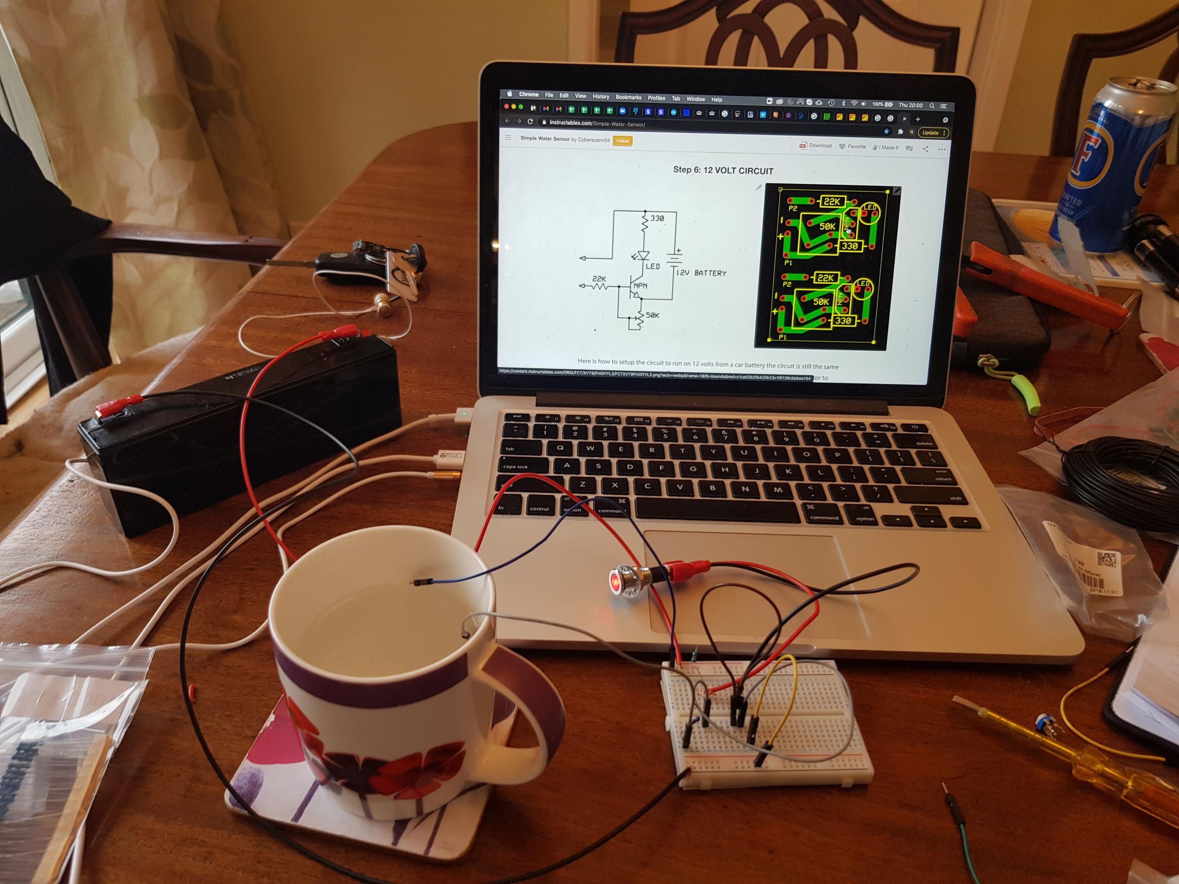 Simple Water Sensor : 6 Steps - Instructables