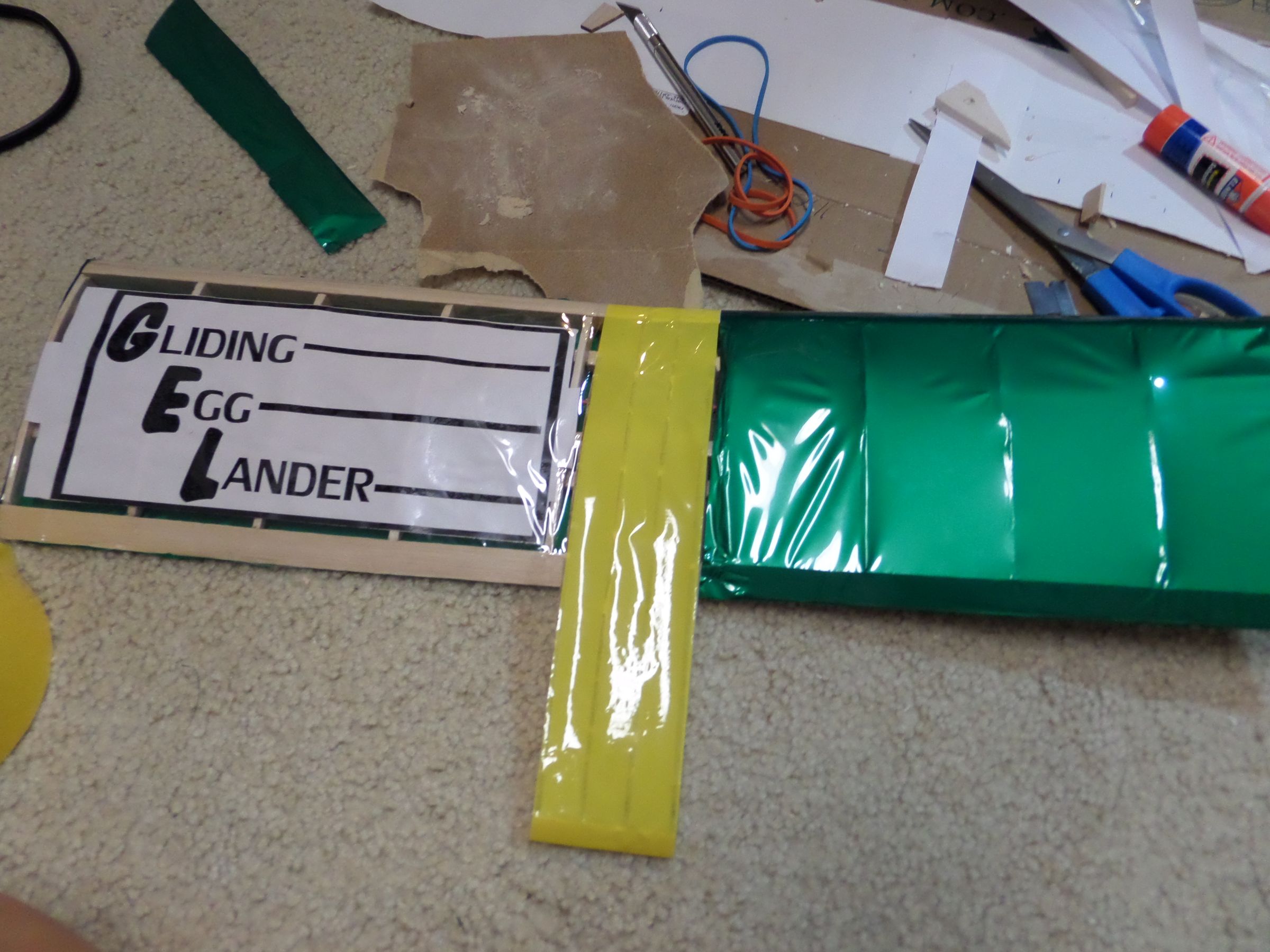 Gliding Egg Lander (Balsa Wood Plane) : 7 Steps - Instructables