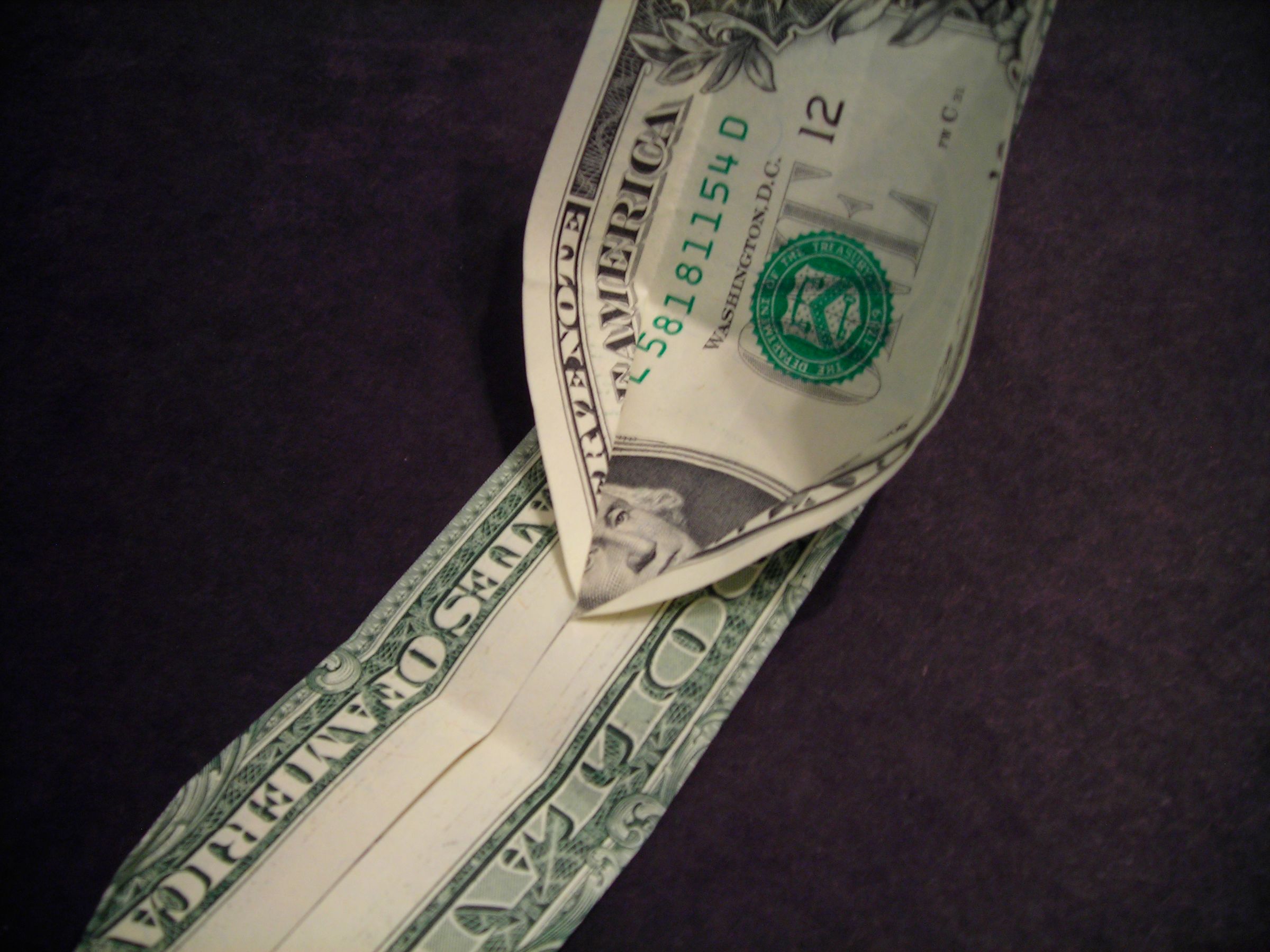 How to Fold a Dollar Bill Shirt : 6 Steps - Instructables