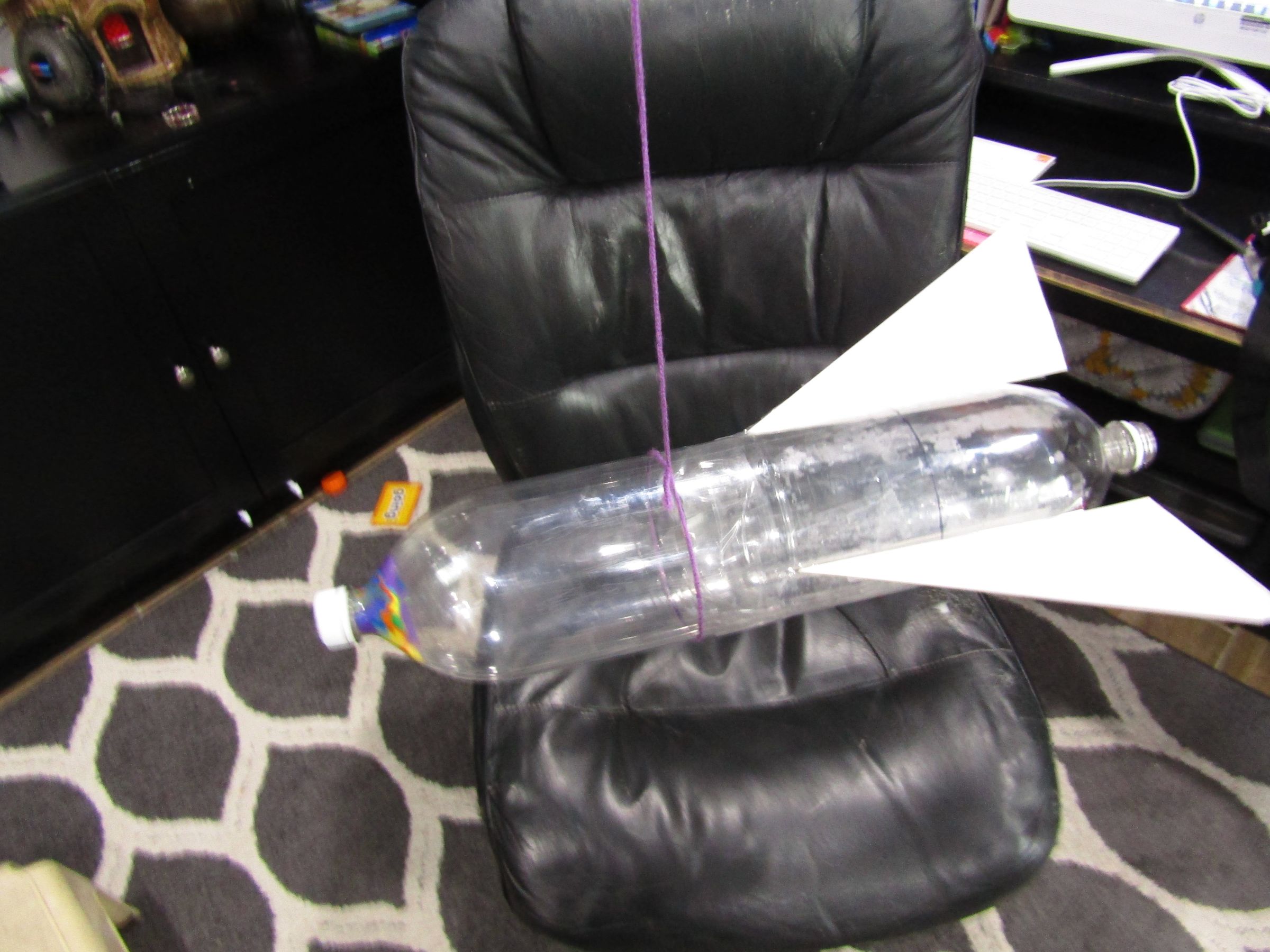 Make a Stable 2 Liter Bottle Rocket : 16 Steps - Instructables