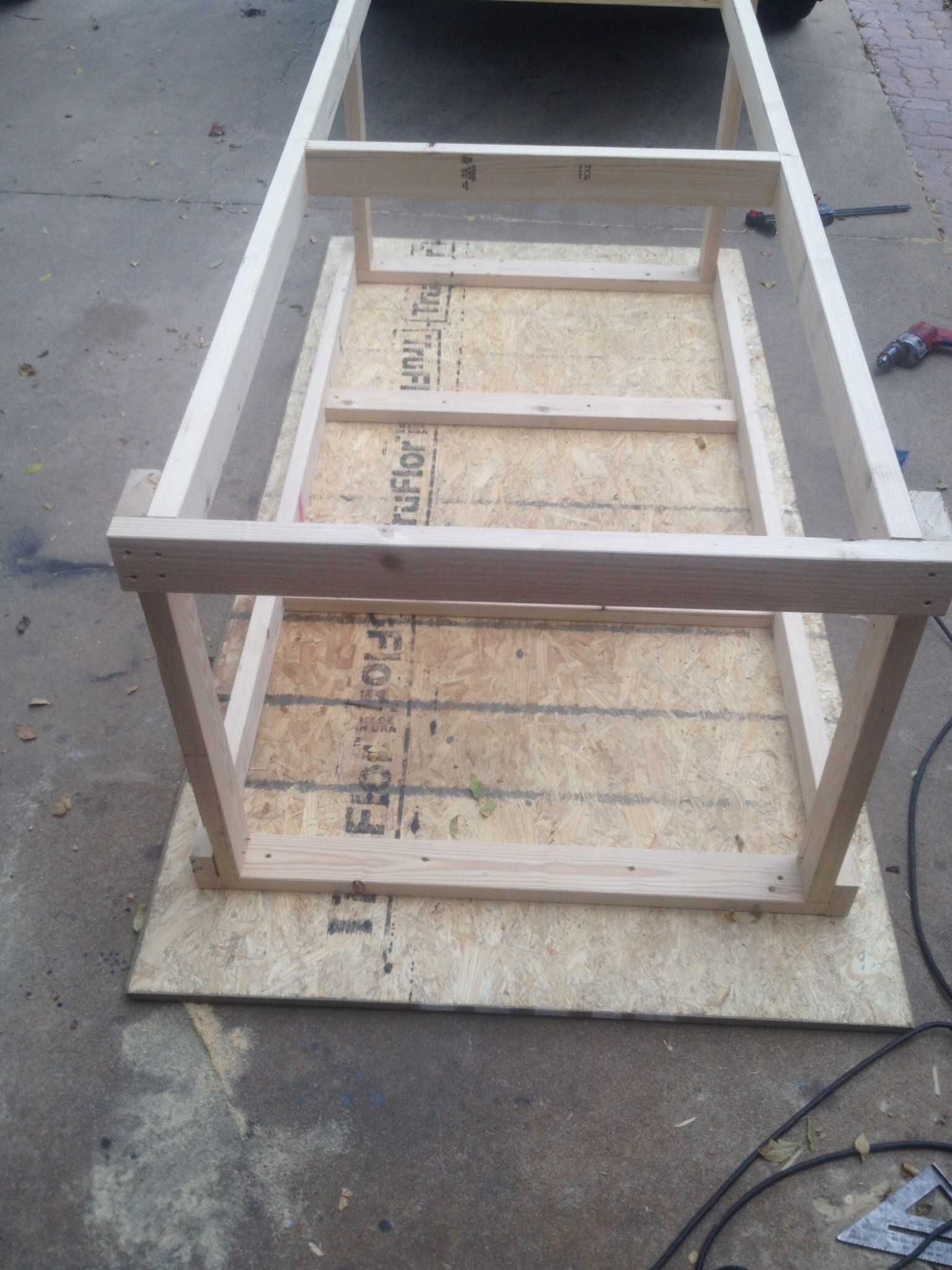 Work Table on Wheels | 4' X 8' : 14 Steps (with Pictures) - Instructables