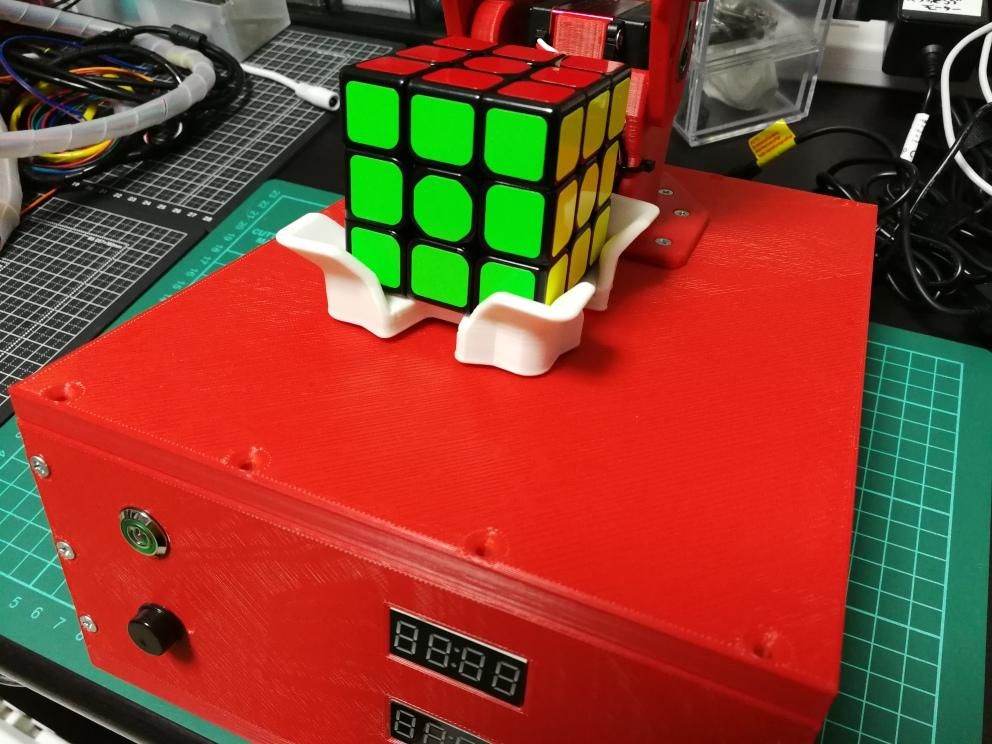 CUBOTone: a Rubik Cube Solver Robot, With Raspberry Pi and Picamera : 4 Steps - Instructables