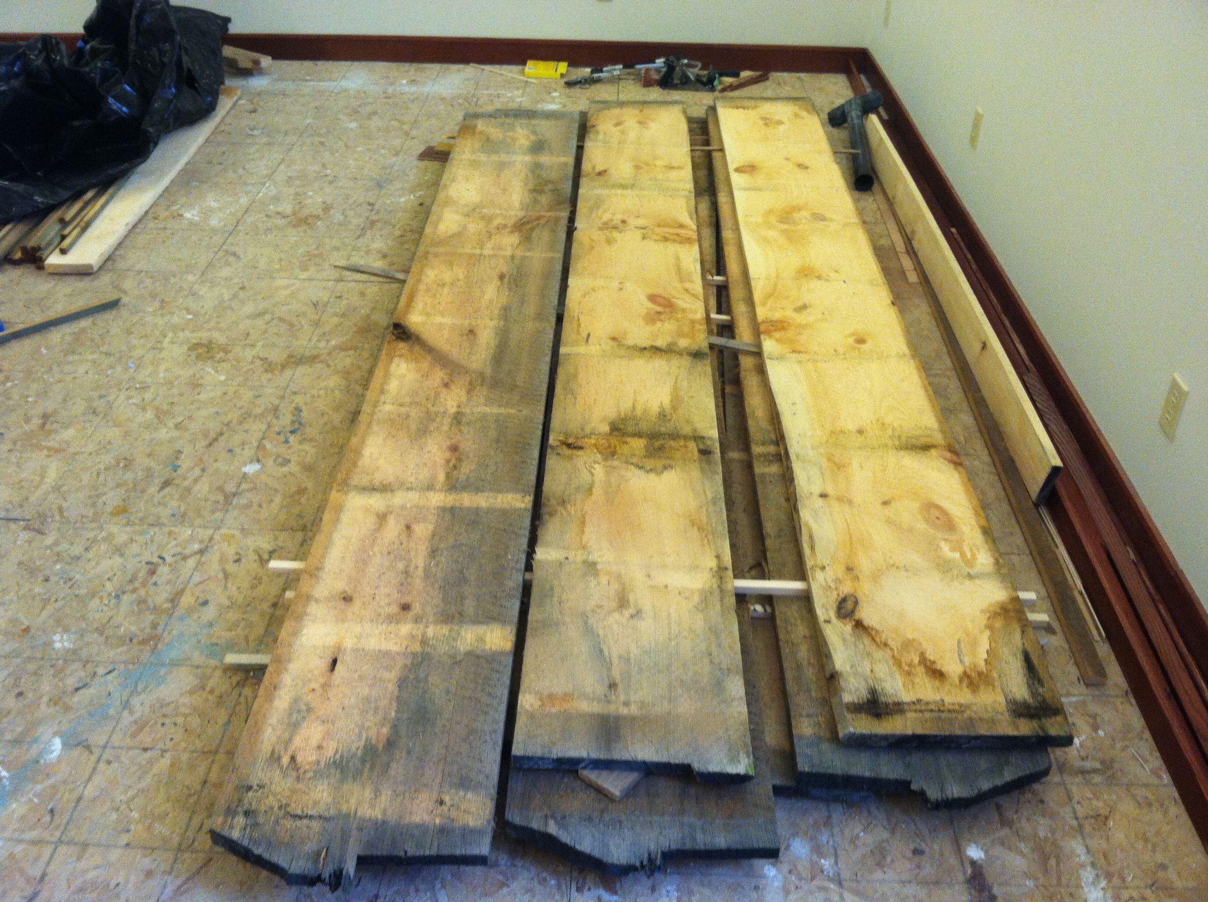 Wide Plank Floor DIY: Rough Cut to Tongue and Groove : 10 Steps (with ...