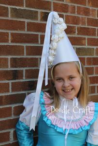 Princess HENNIN Hat Tutorial! DIY! : 6 Steps (with Pictures ...