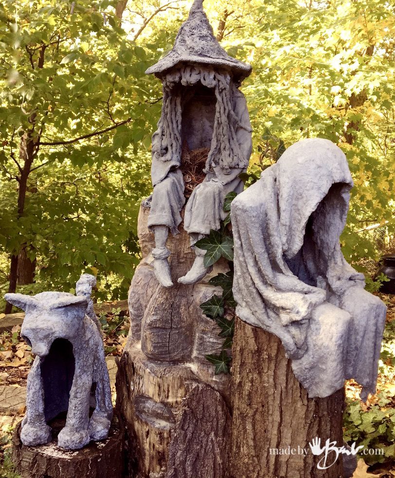 Huge DIY Concrete Face Garden Sculpture : 10 Steps (with Pictures ...