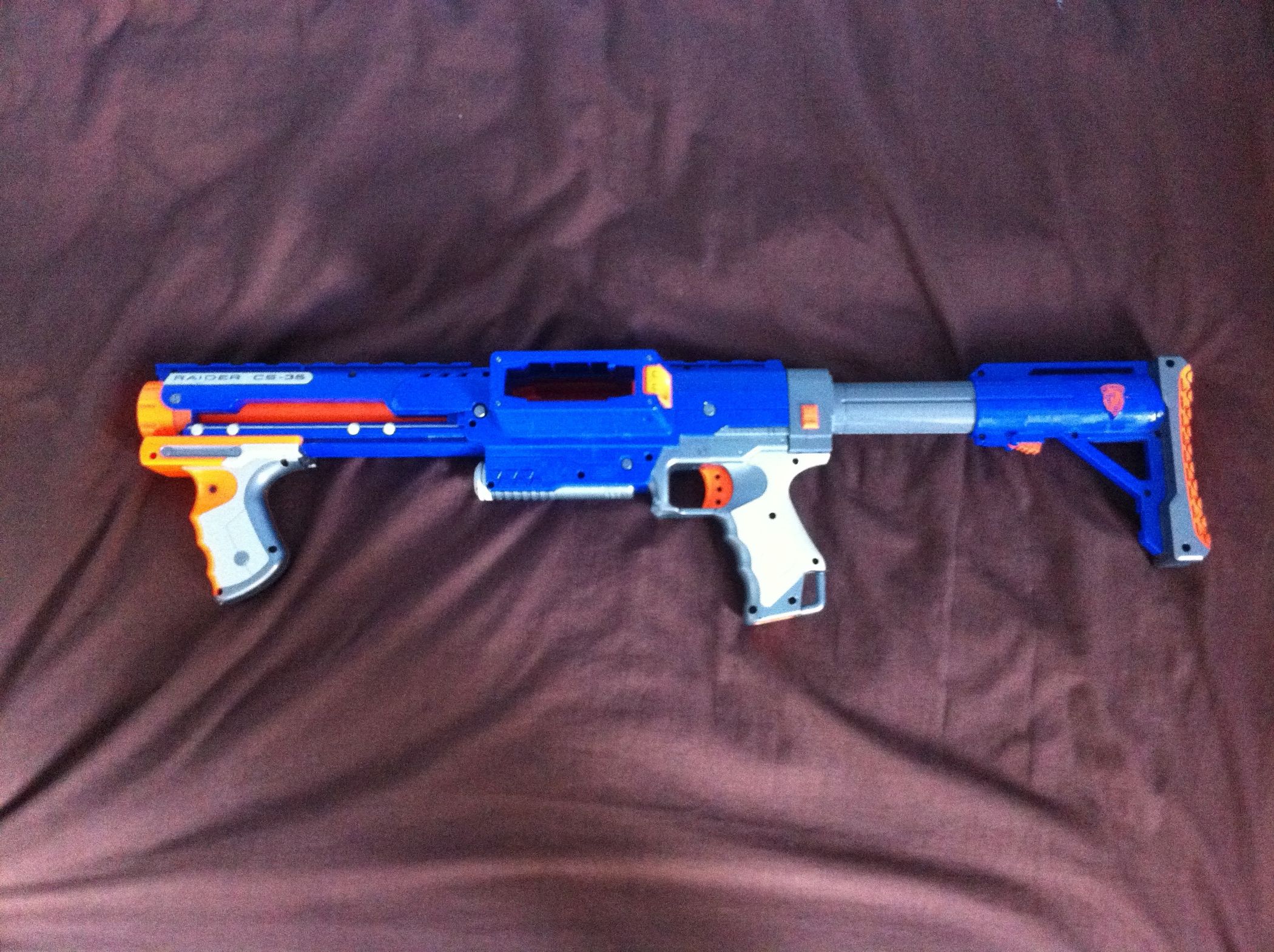How to Modify Nerf Raider CS-35 Air Restrictor Valve : 4 Steps ...