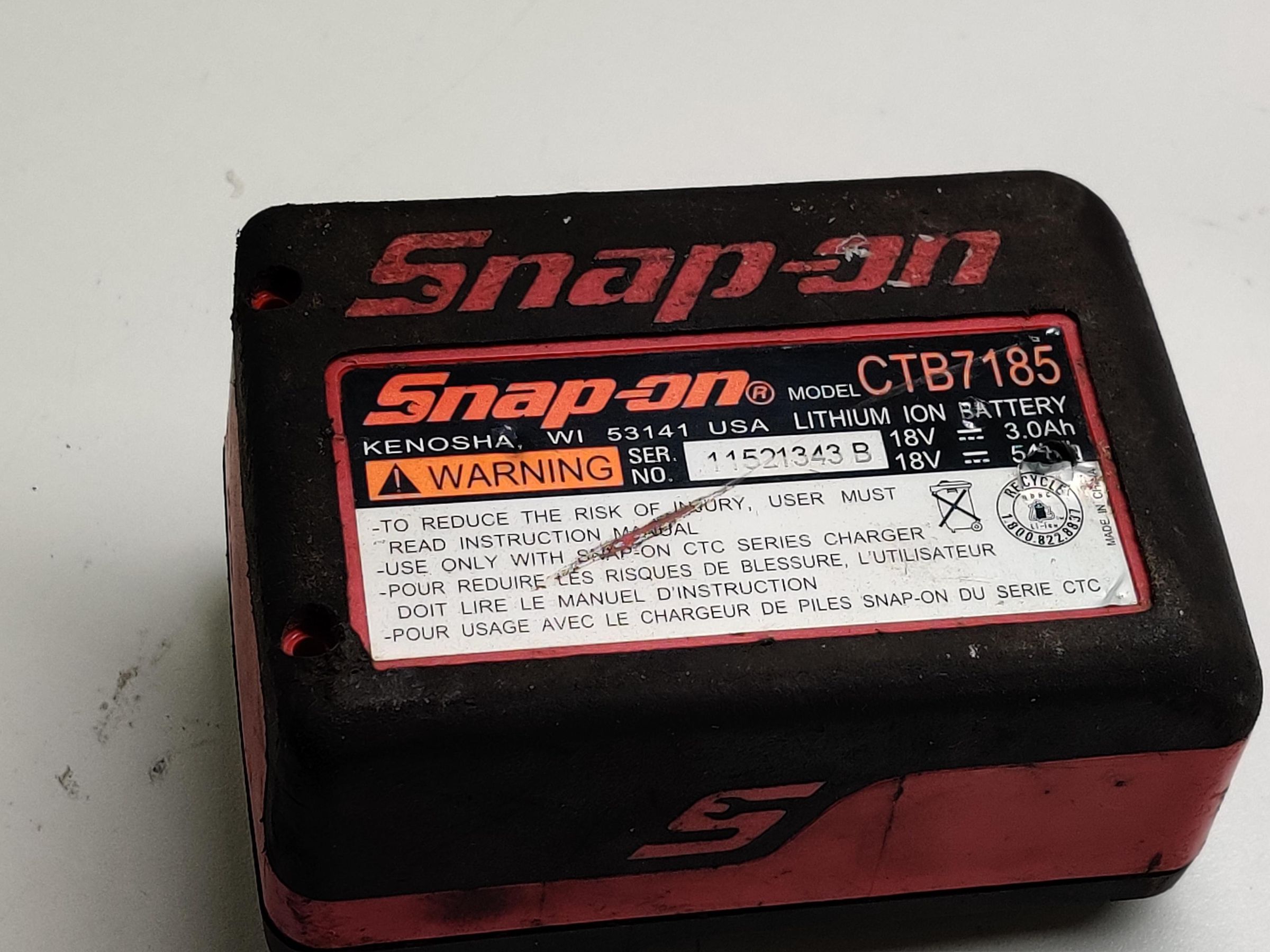 Snap-on Battery Repair/Repacking : 5 Steps - Instructables
