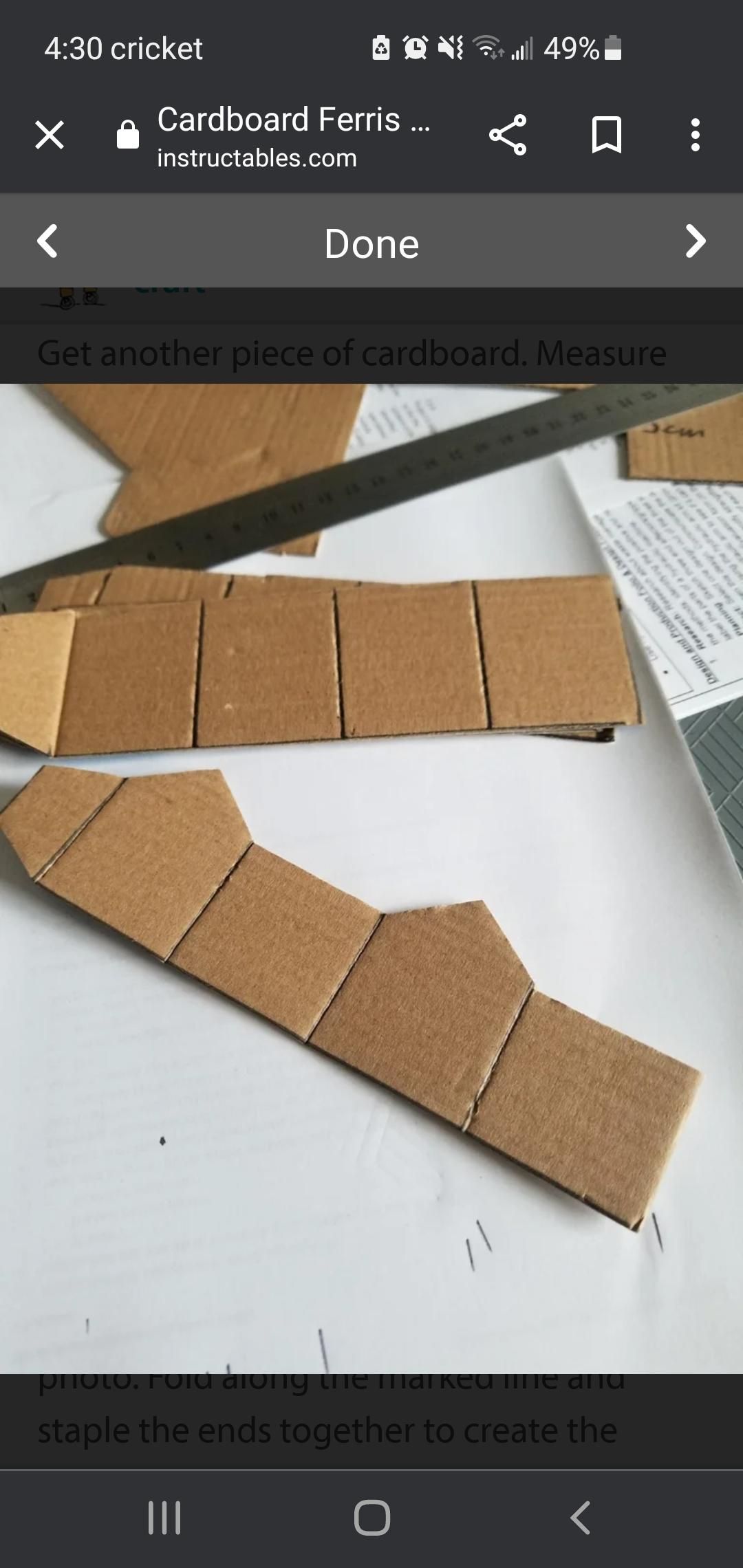 Cardboard Ferris Wheel - Learning From Home Project : 21 Steps (with ...