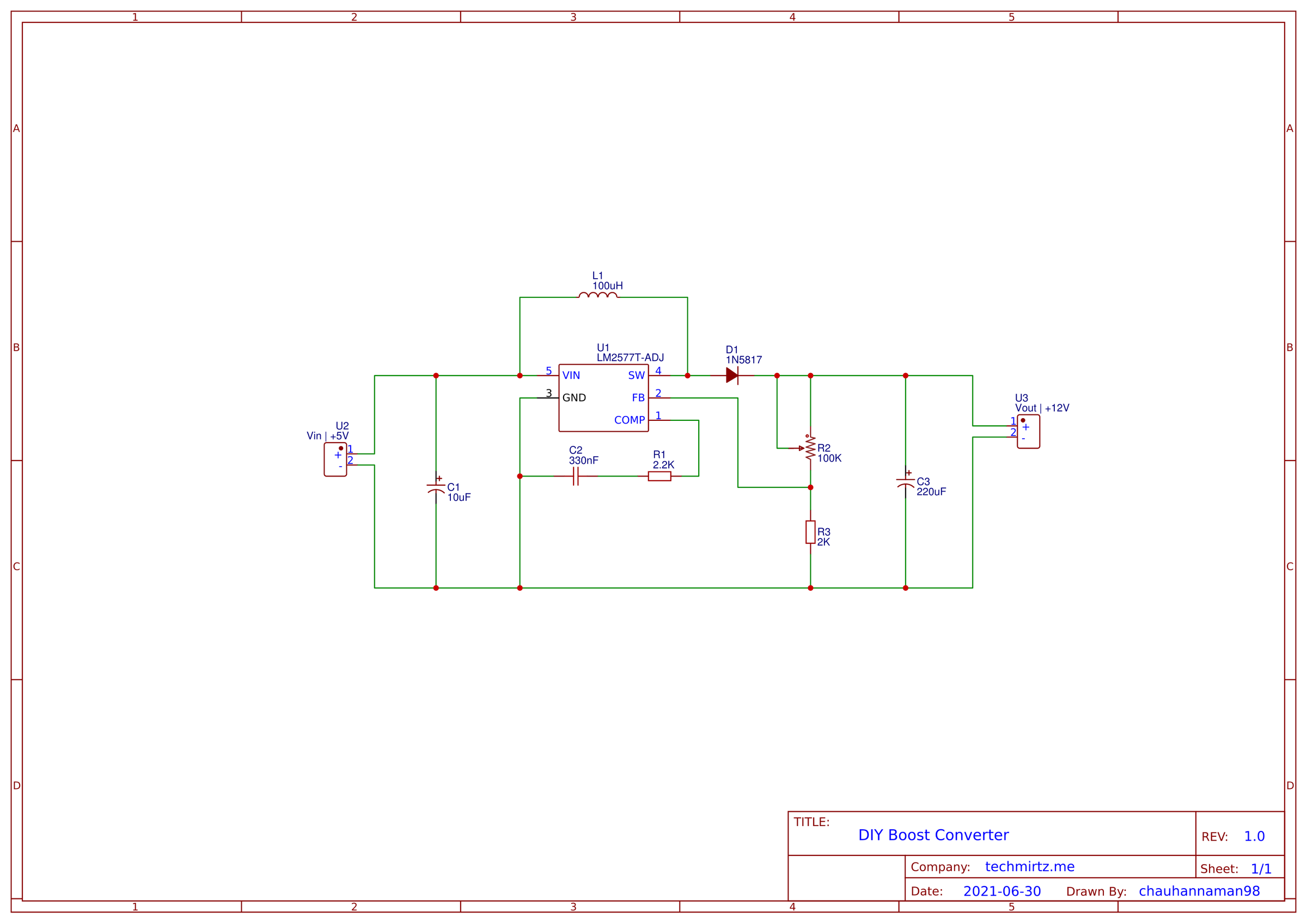 DIY DC-DC Boost Converter (Step Up) : 5 Steps - Instructables