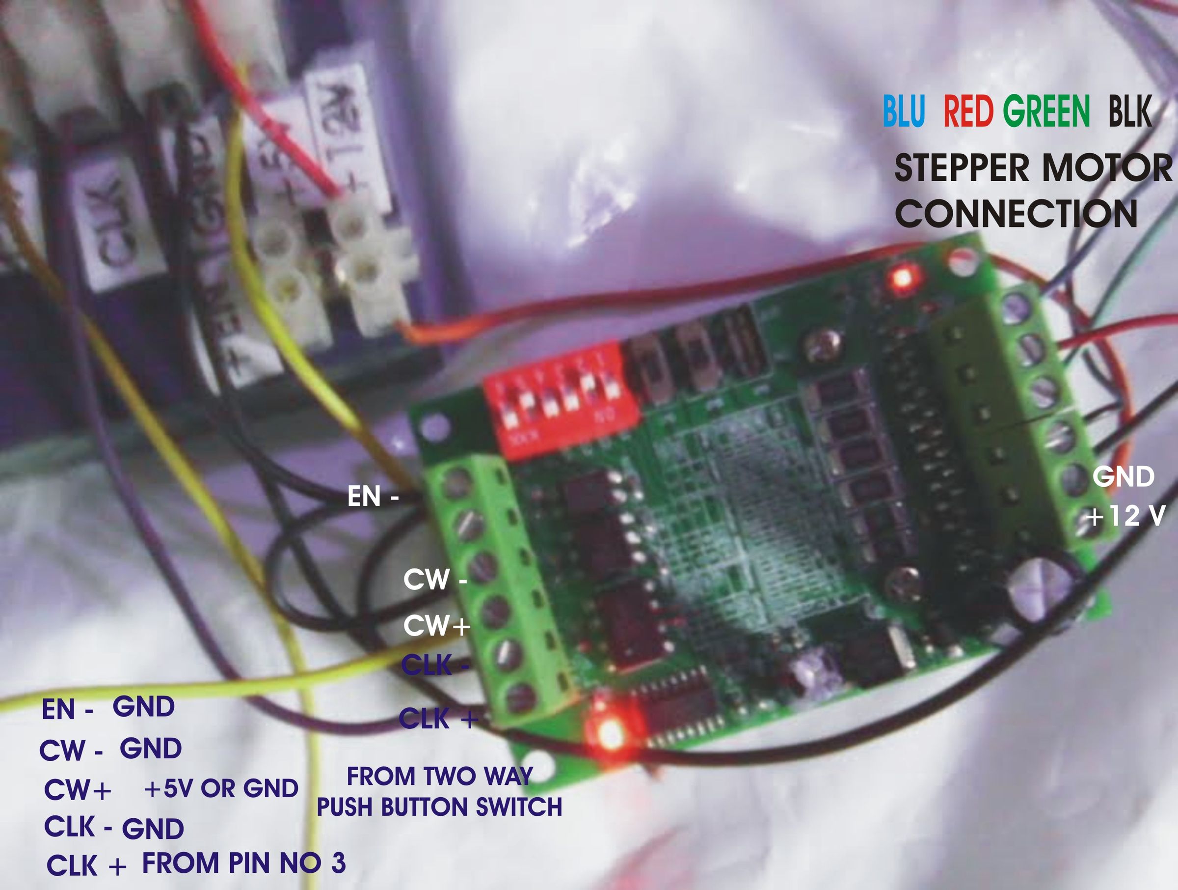 555 TIMER CIRCUIT TO DRIVE a STEPPER MOTOR - Instructables