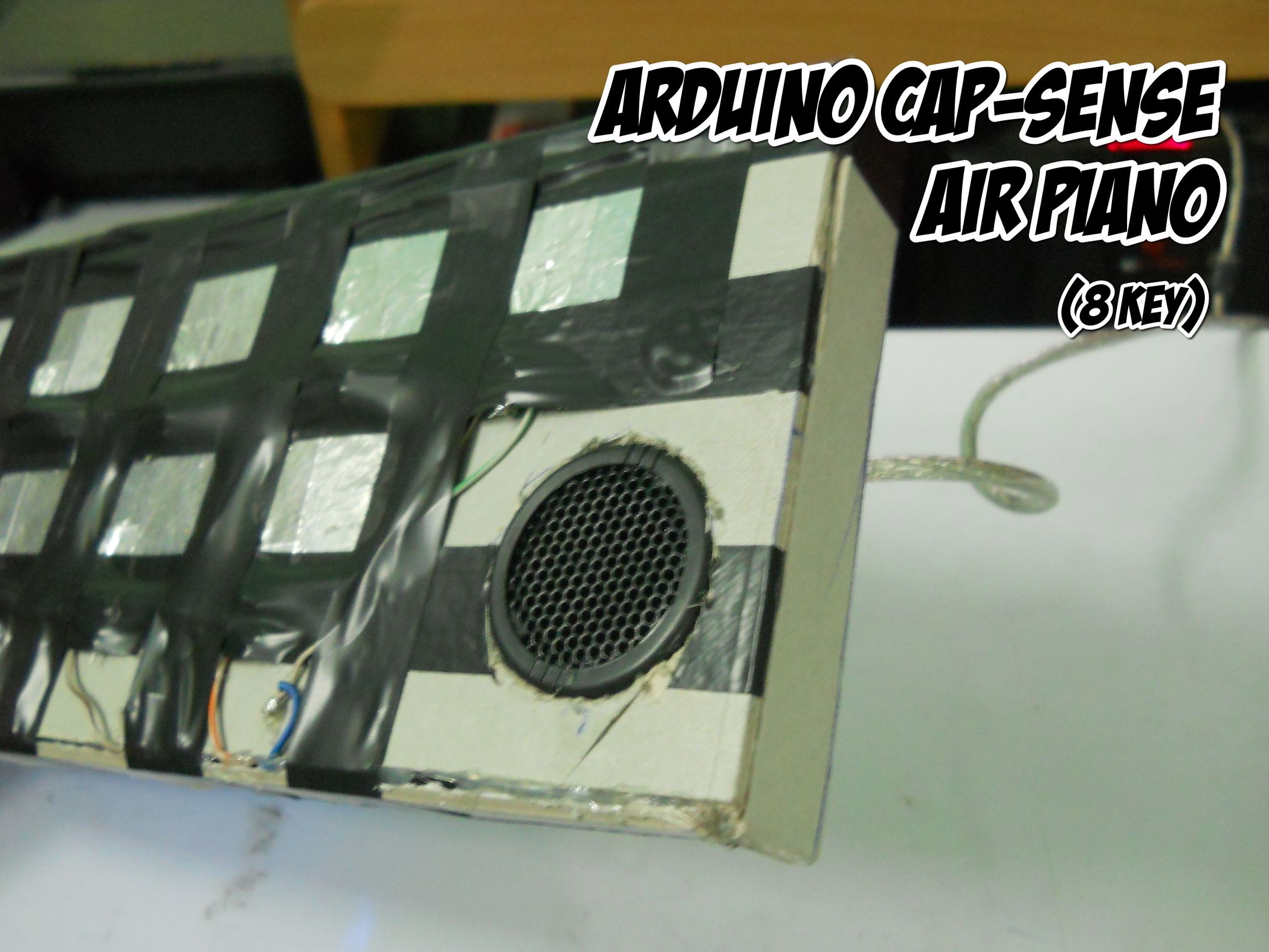 Arduino Cap-Sense Air Piano - Instructables