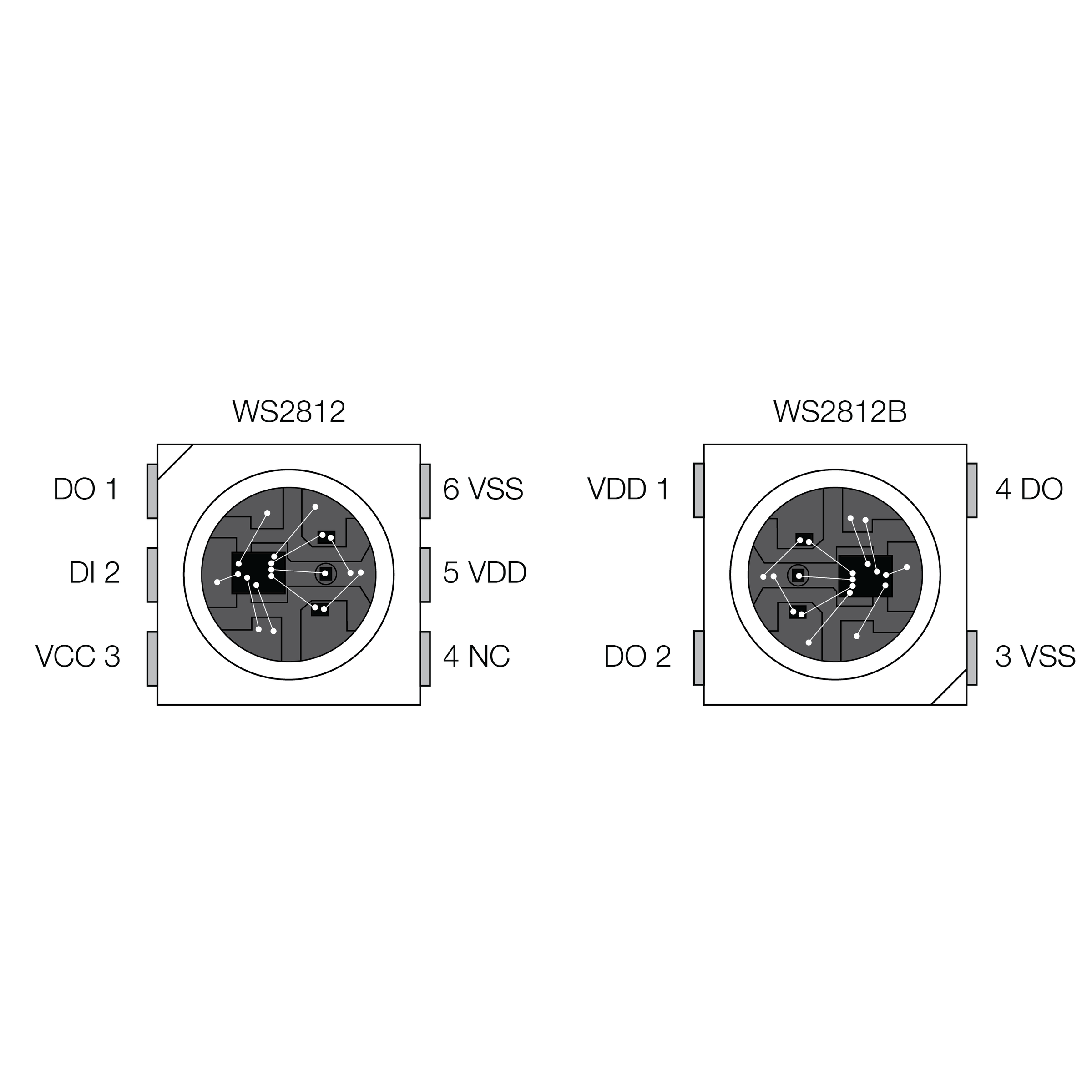 Upgrading Smart RGB LEDs: WS2812B Vs. WS2812 : 6 Steps - Instructables