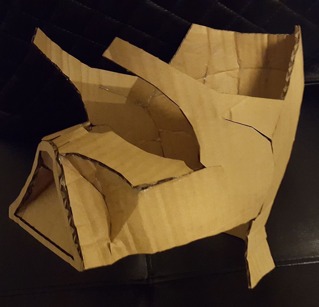 Cardboard Darth Vader Helmet : 6 Steps - Instructables