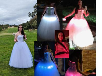 Color-Changing Prom Dress With Magic Wand : 9 Steps (with Pictures ...