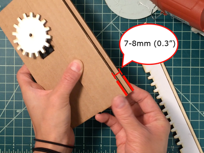 Linear Motion by Rack and Pinion : 8 Steps (with Pictures) - Instructables