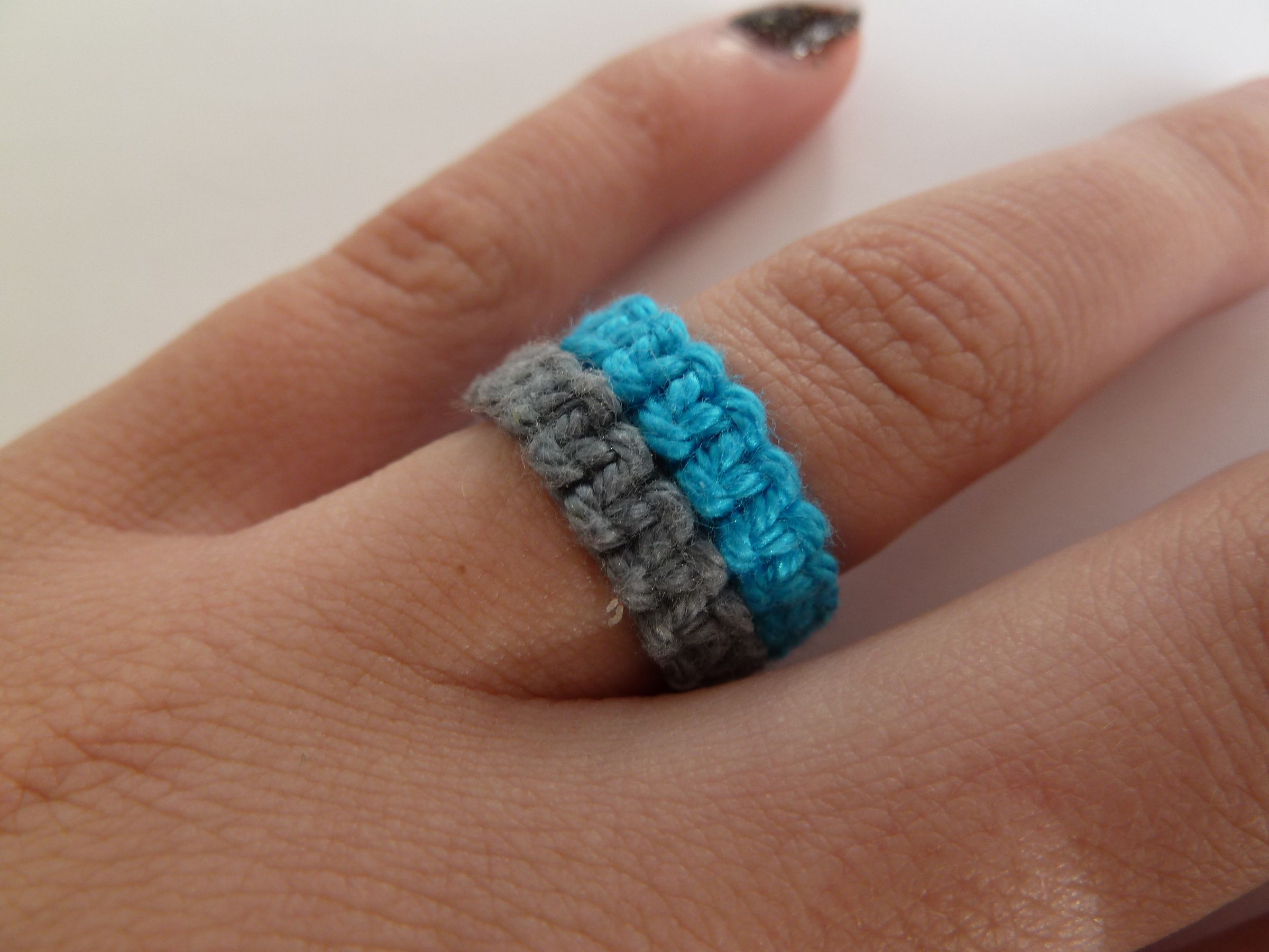 Macrame Rings : 5 Steps (with Pictures) - Instructables