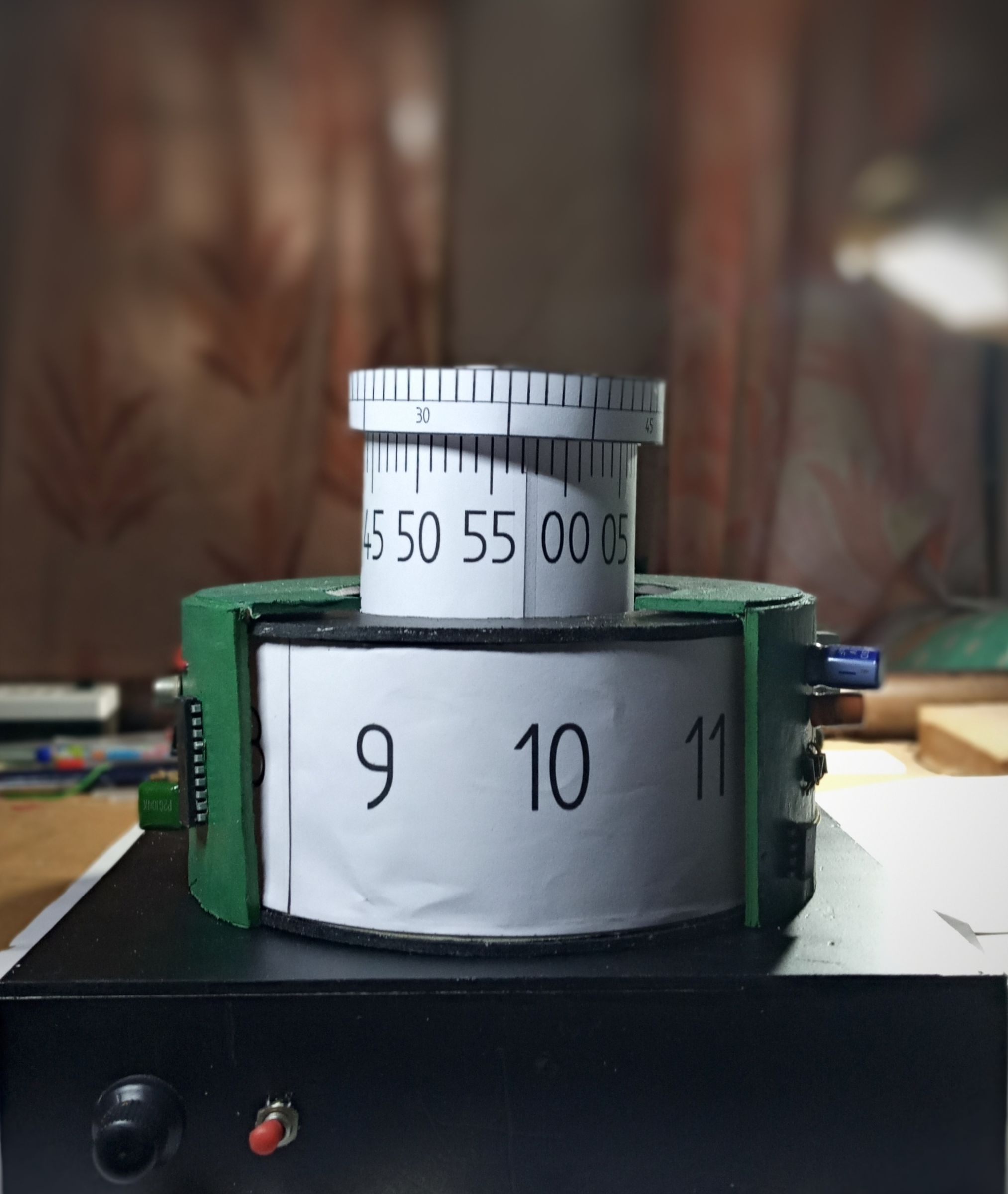 Cylindrical Cyberpunk Clock : 14 Steps (with Pictures) - Instructables