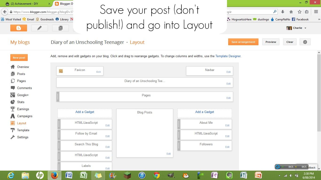 How to Add Social Media Buttons to You Blogger (Blogspot) Blog : 11 ...