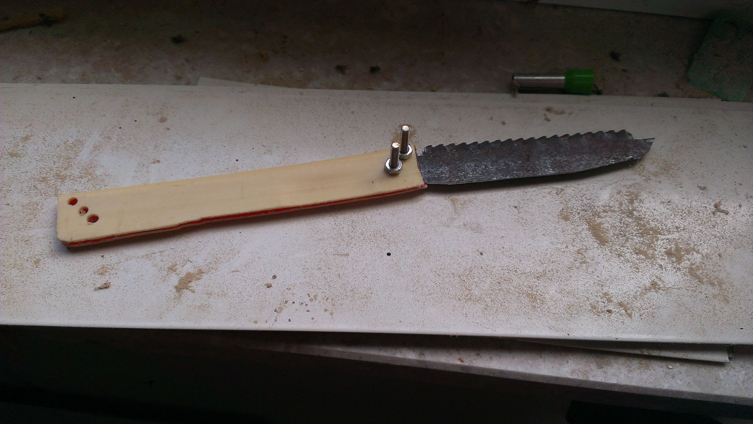 Homemade Pocket Knife : 10 Steps - Instructables