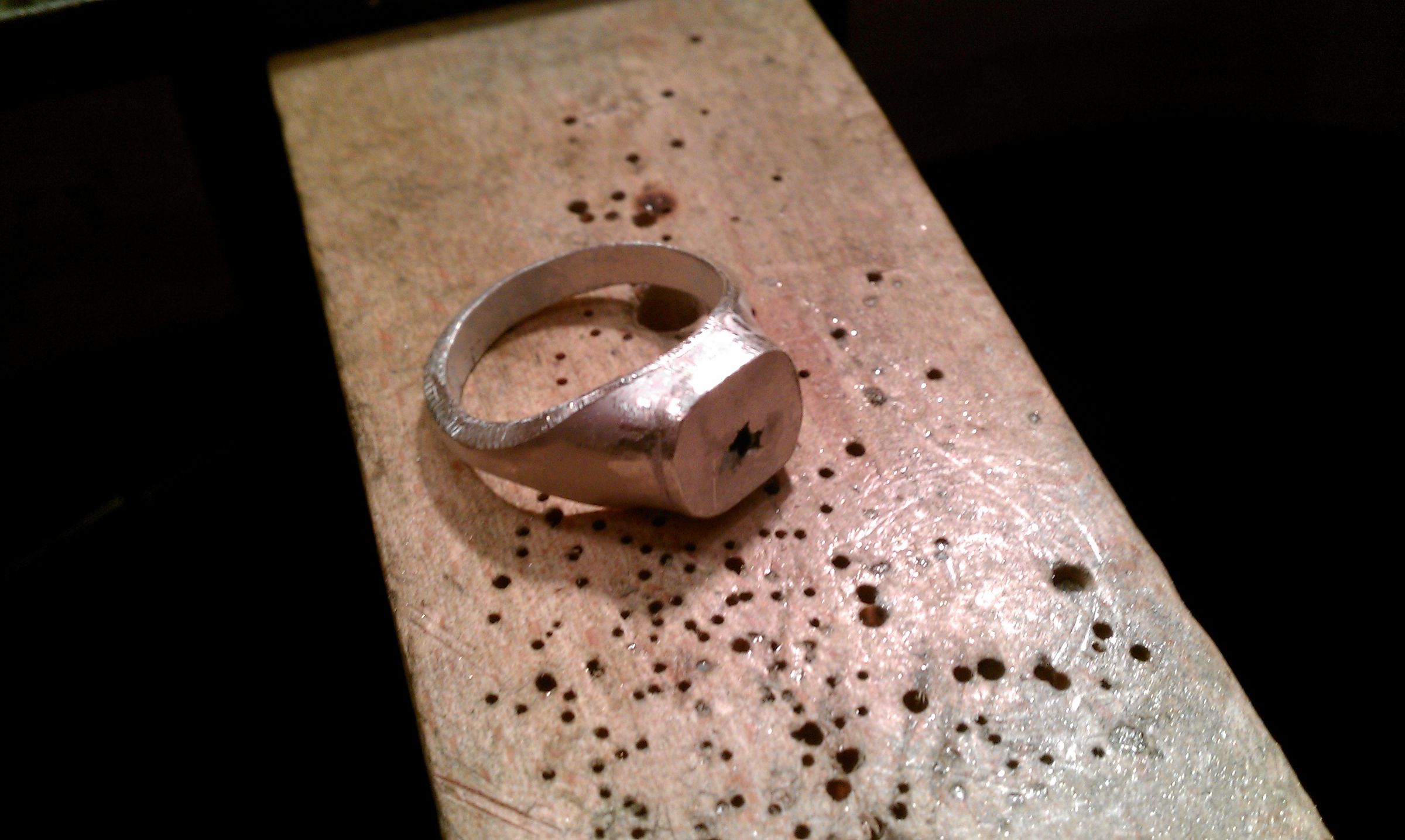 How to Make a Silver Signet Ring : 13 Steps (with Pictures) - Instructables