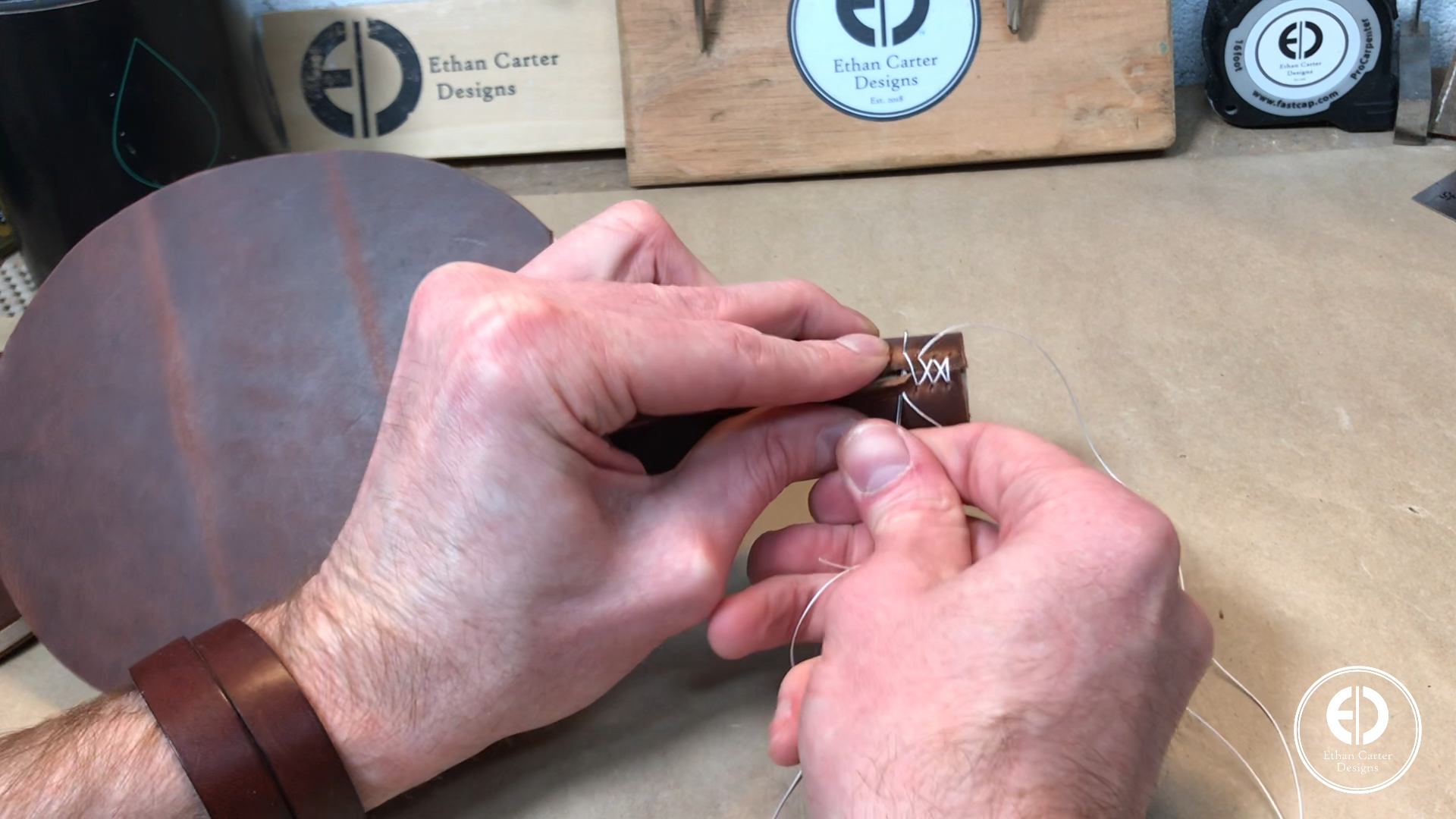 How to Make Leather Ping Pong Paddles : 8 Steps (with Pictures ...