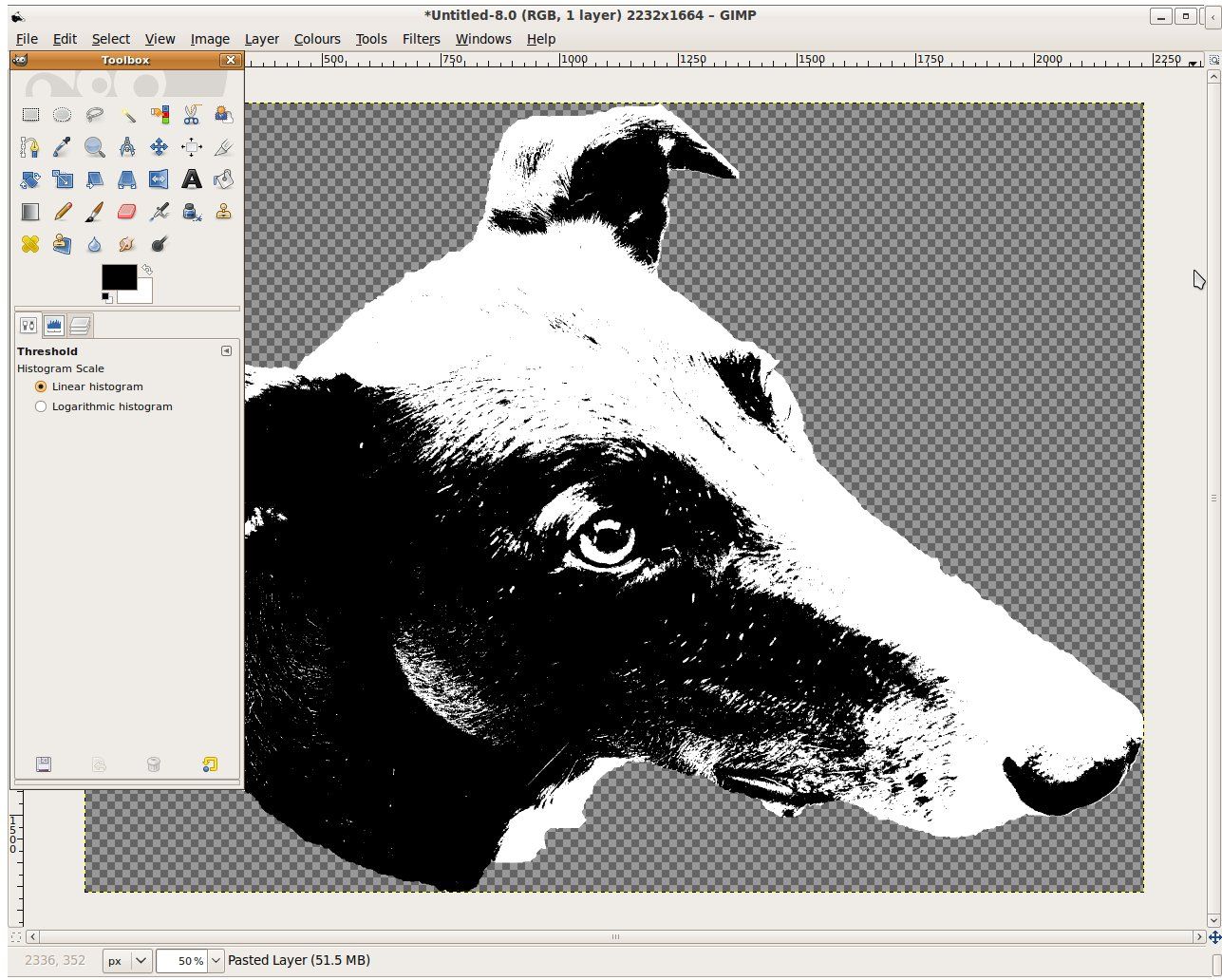 Screen Printing Tutorial Part 1: From Photograph to Monochrome Image ...