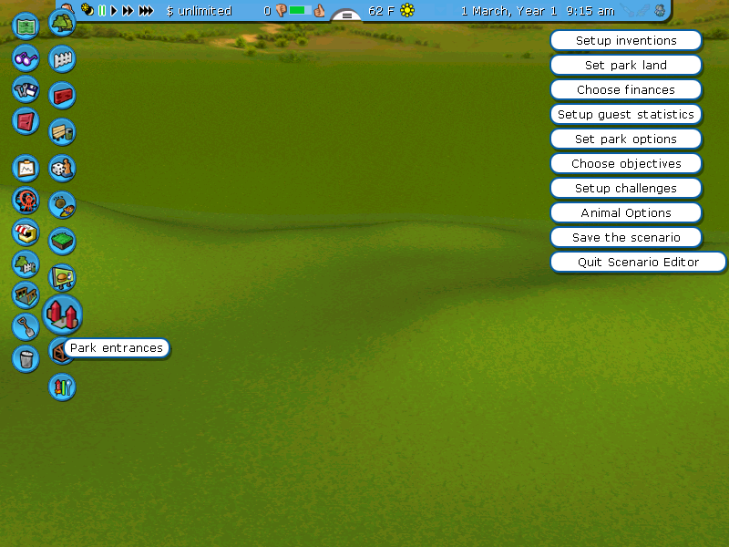 Basics to Making Good RCT3 Parks Part 1 : 5 Steps - Instructables