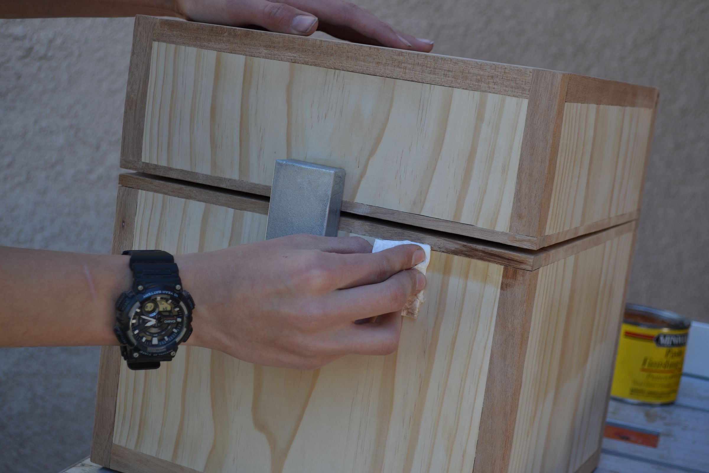 How To: Real-life Wooden Minecraft Chest!!! : 16 Steps (with Pictures ...