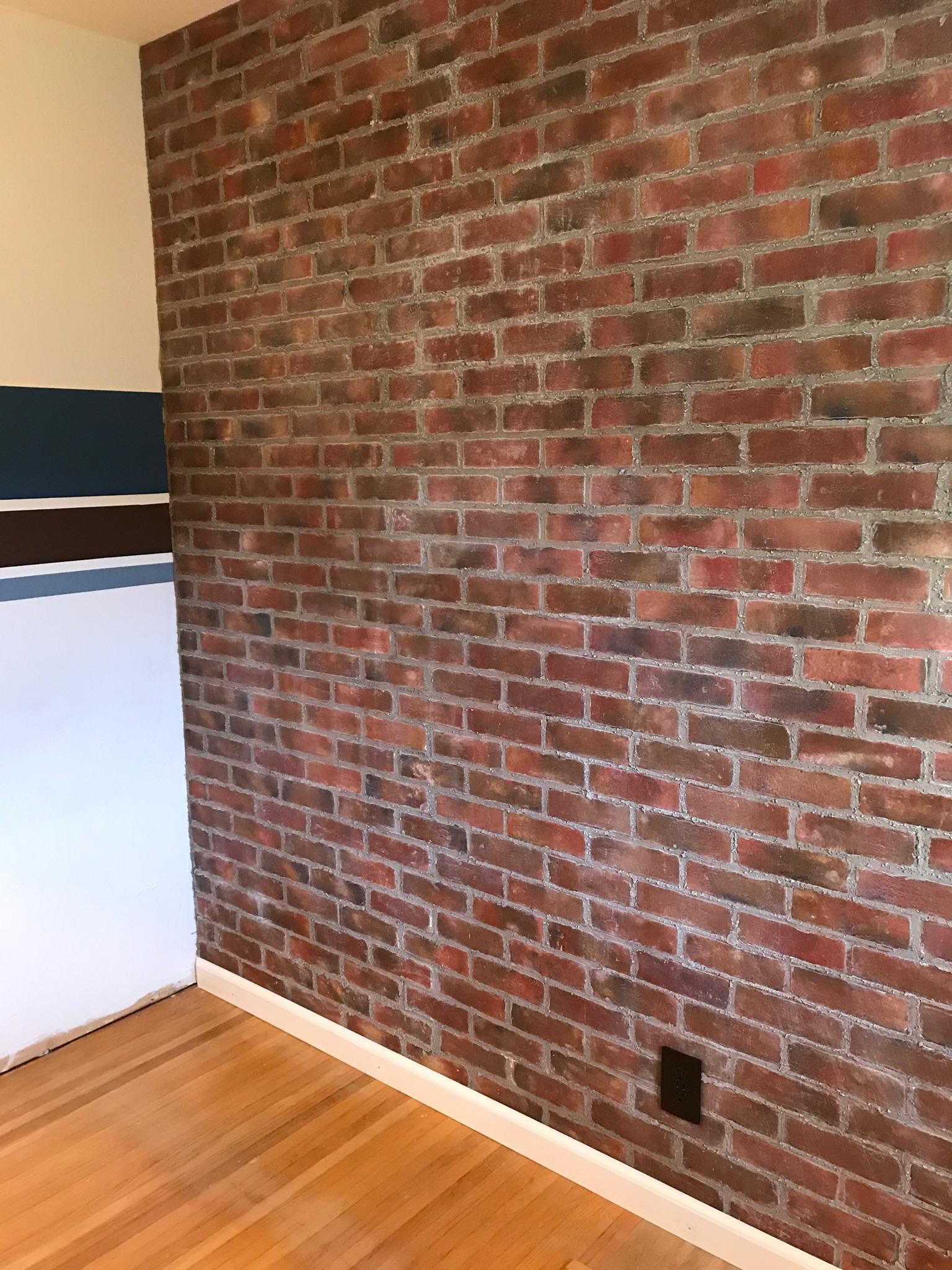 Faux Brick Walls : 6 Steps (with Pictures) - Instructables