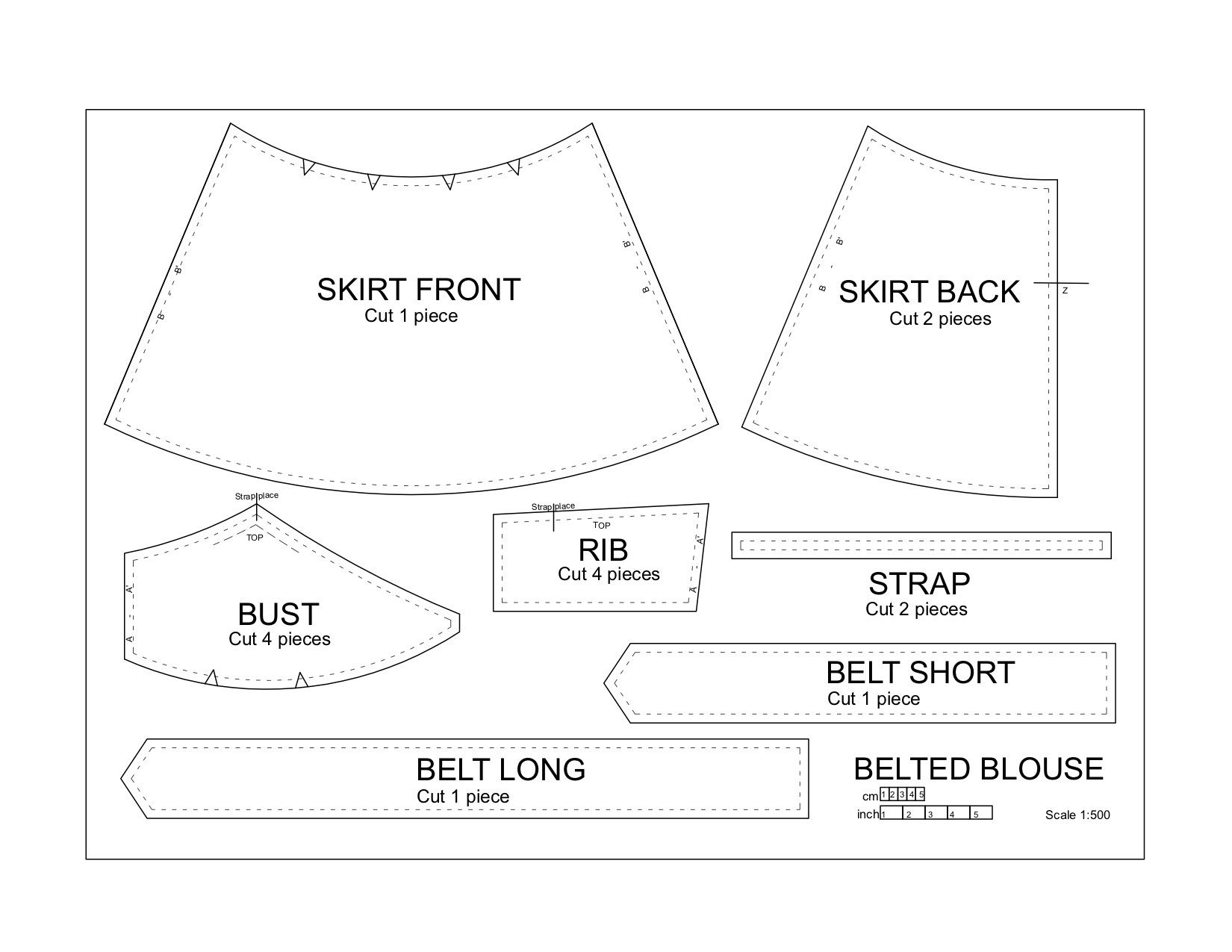 Summer Blouse With Pattern : 4 Steps (with Pictures) - Instructables