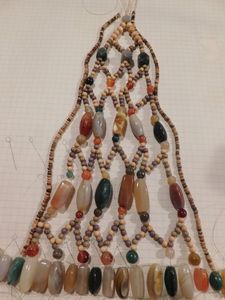 Glass, Wood, Shell and Stone Beaded Sheath : 10 Steps (with Pictures ...