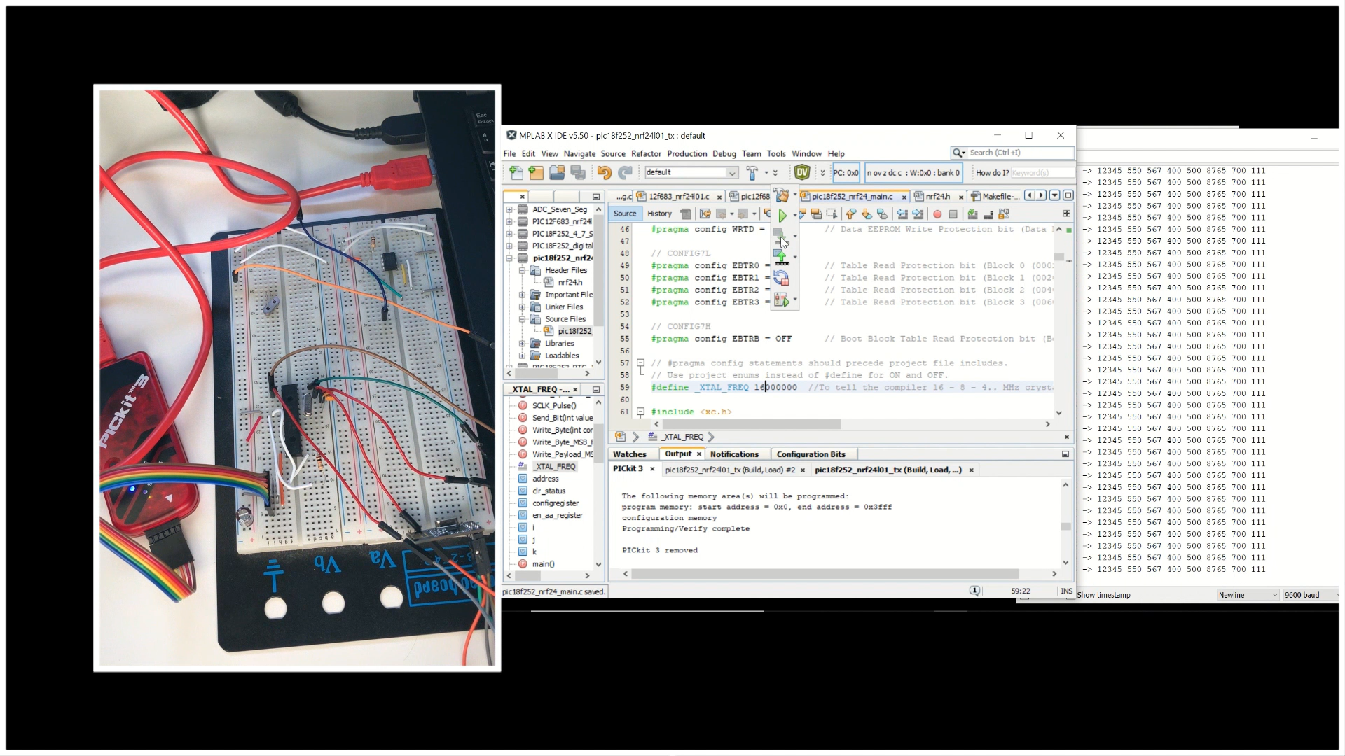 PIC18F252 Microcontroller & NRF24L01+ : Wireless Transmitter : 5 Steps (with Pictures ...