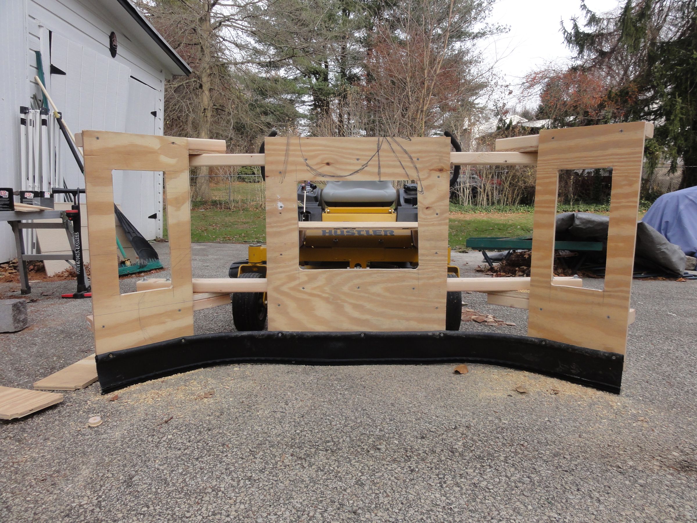 Leaf Plow for Zero Turn Mower : 7 Steps (with Pictures) - Instructables