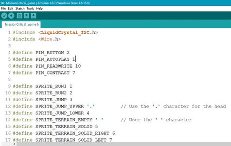 Arduino LCD Stick Man Game! : 9 Steps (with Pictures) - Instructables