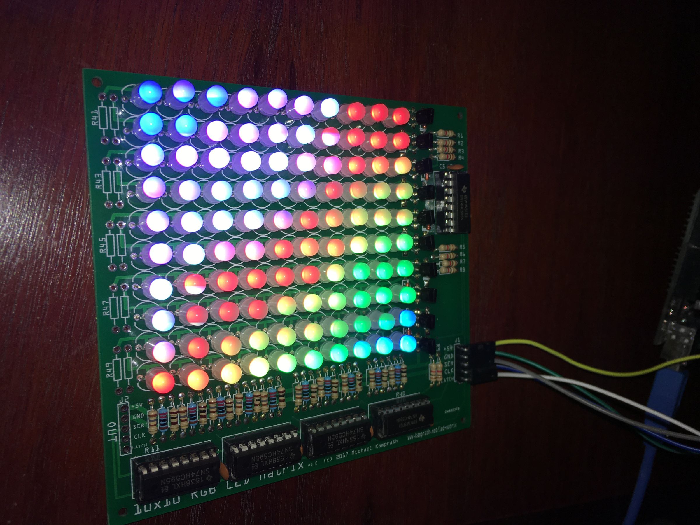 RGB LED Matrix : 5 Steps - Instructables