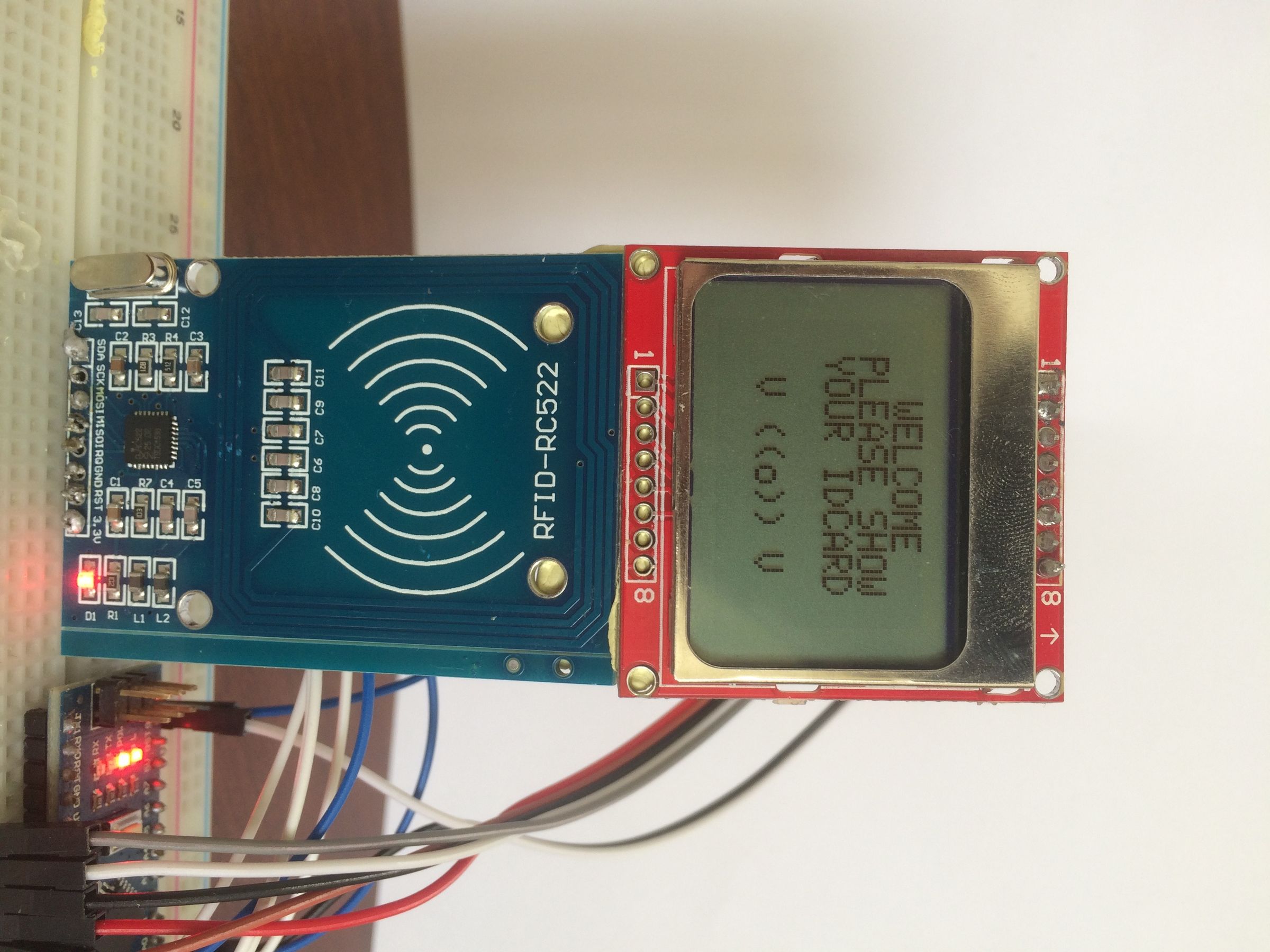 Arduino RFID and 5110 Screen/ID Card Reader(Rc522) : 3 Steps (with ...
