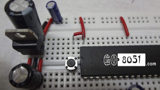 Programming P89V51RD2 (8051 Microcontroller) on Breadboard : 4 Steps (with Pictures) - Instructables