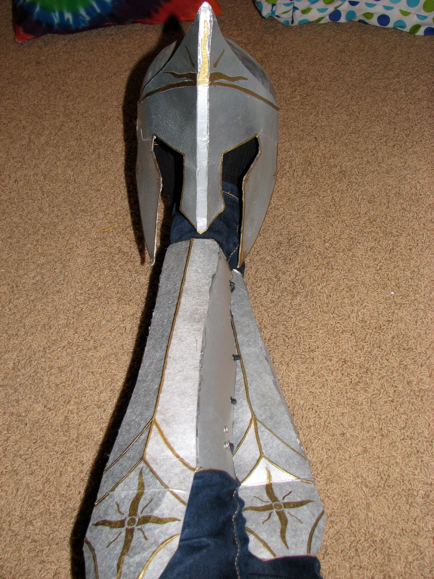 How to Make Greaves (Leg Armor) Out of Cardboard : 7 Steps (with ...