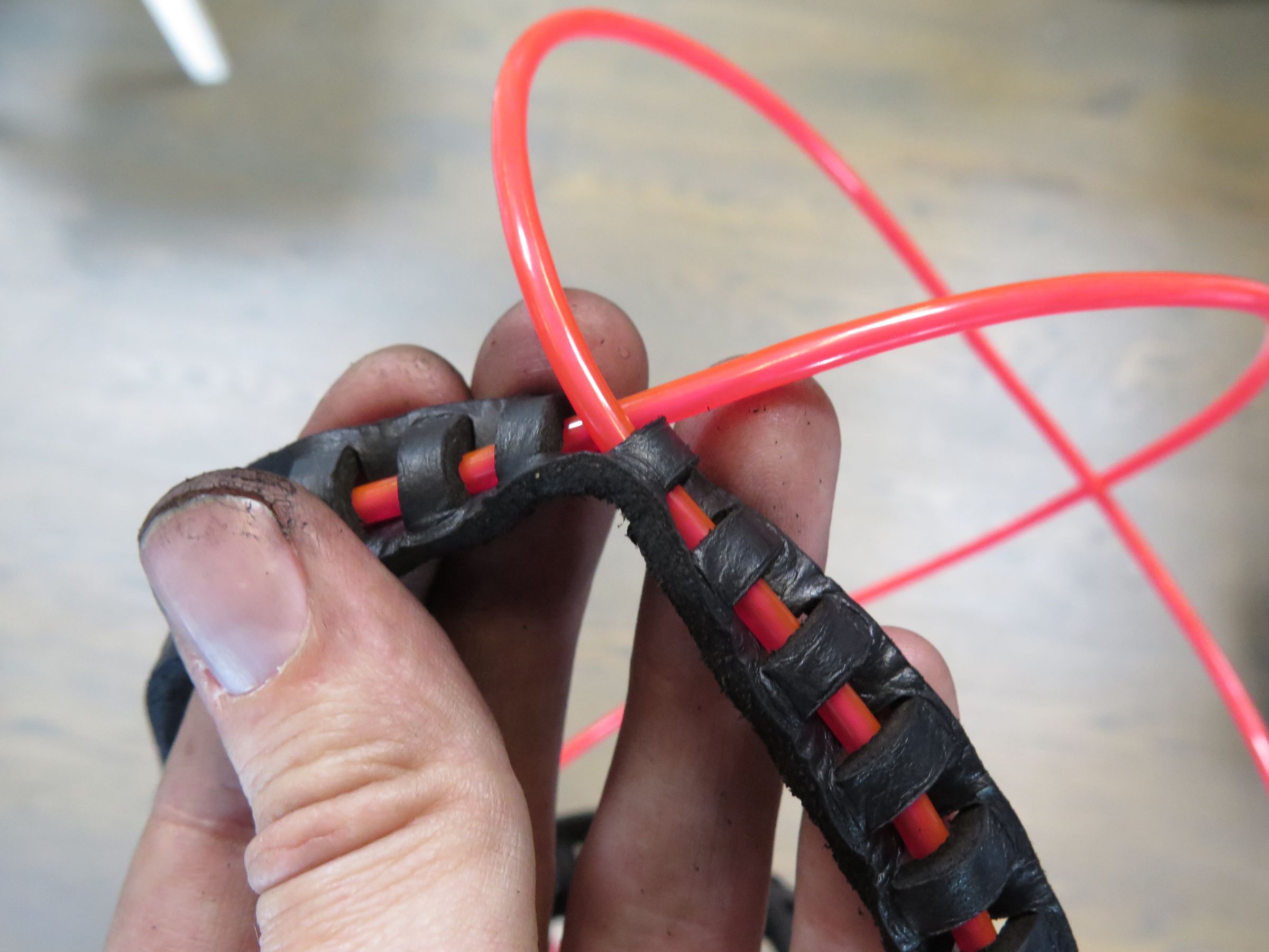 Leather and El Wire Sci-Fi Headdress : 16 Steps (with Pictures ...