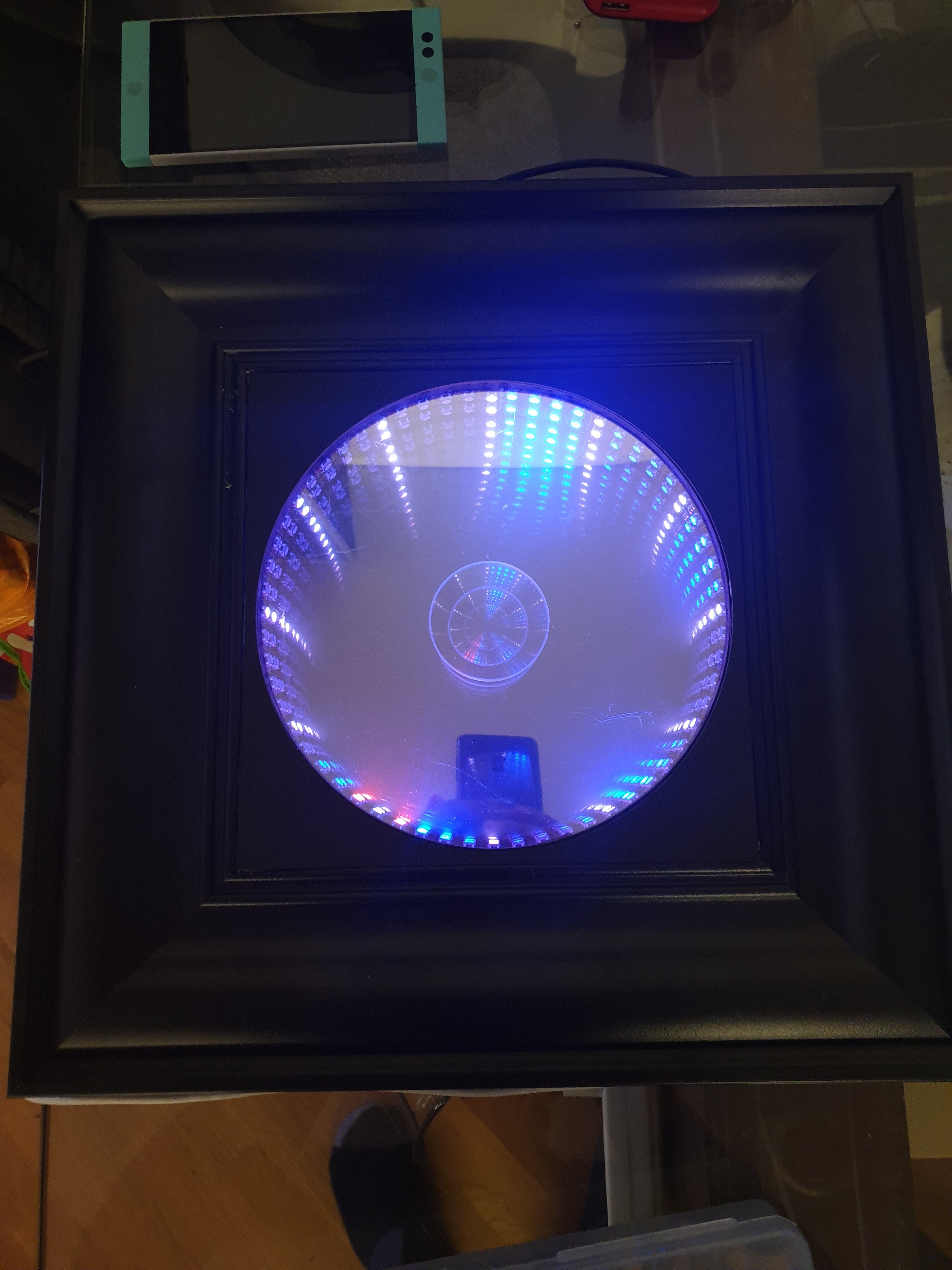 Easy - Infinity Mirror Clock : 9 Steps (with Pictures) - Instructables