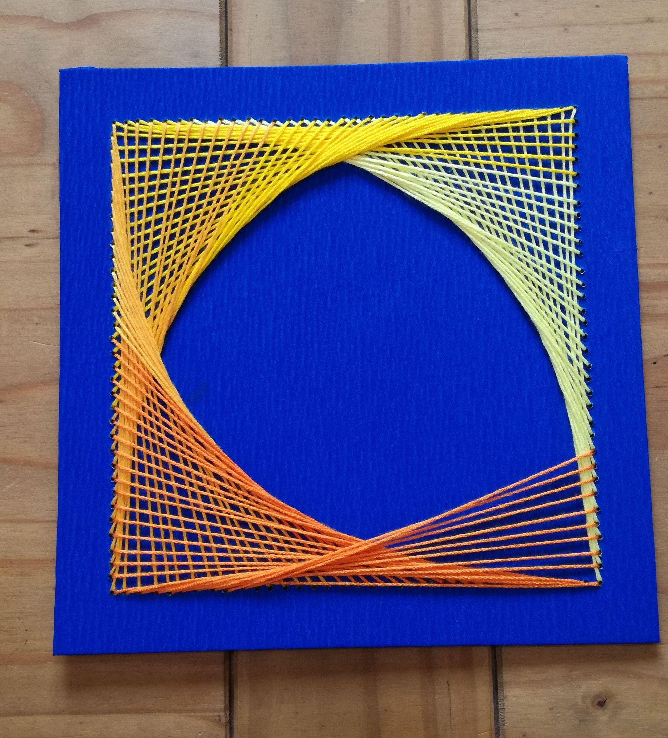 Geometric String Art : 7 Steps (with Pictures) - Instructables