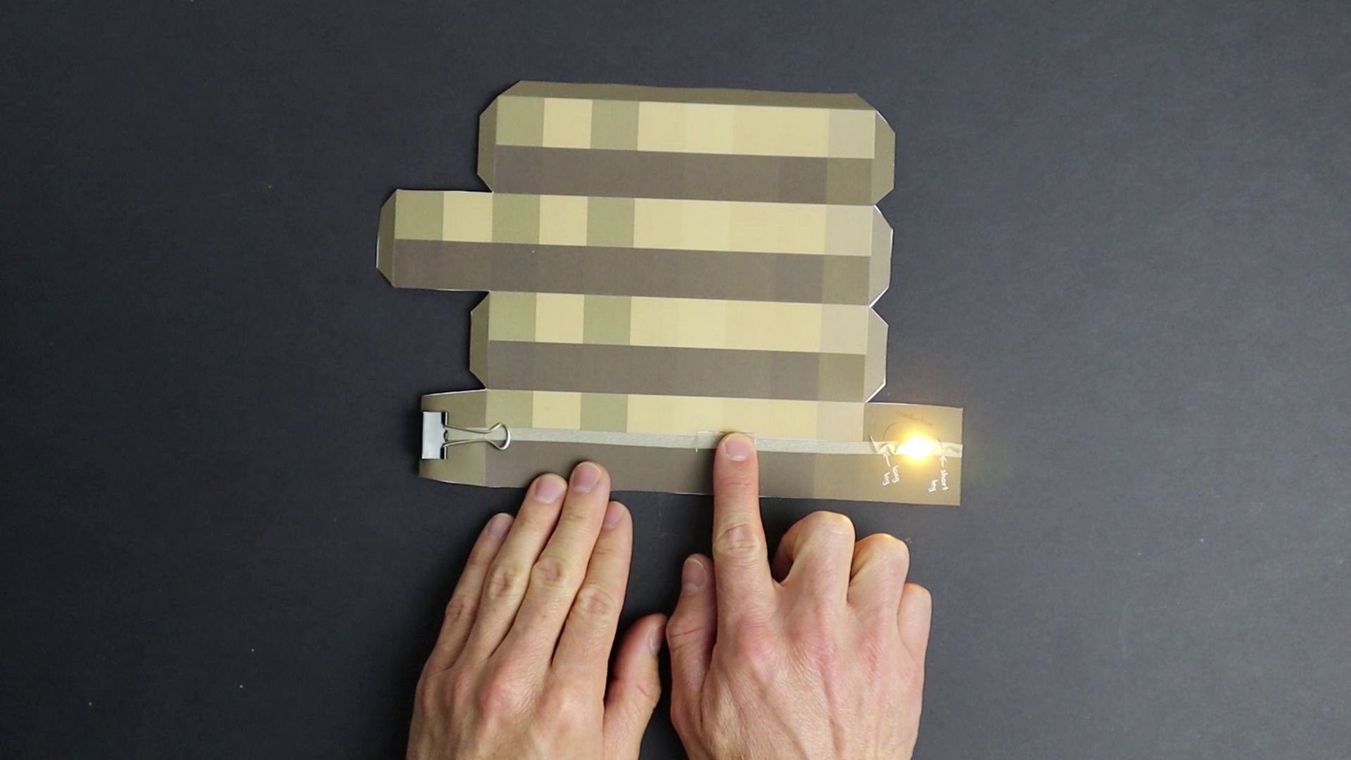 Illuminated Paper Torches for Kids (Easy Paper Circuits) : 10 Steps ...
