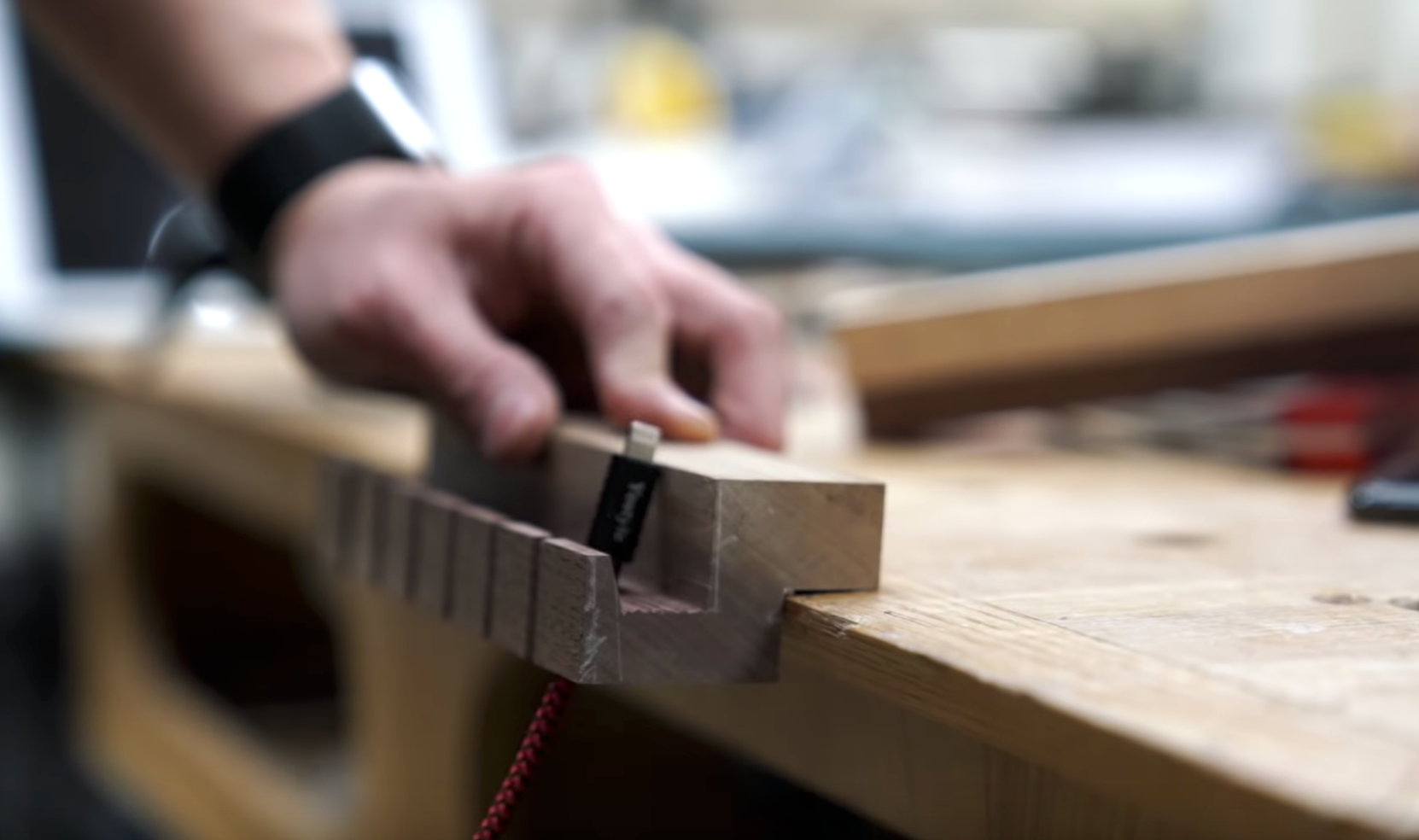 Modern Nightstand / Bedside Table With Cable Management System ...
