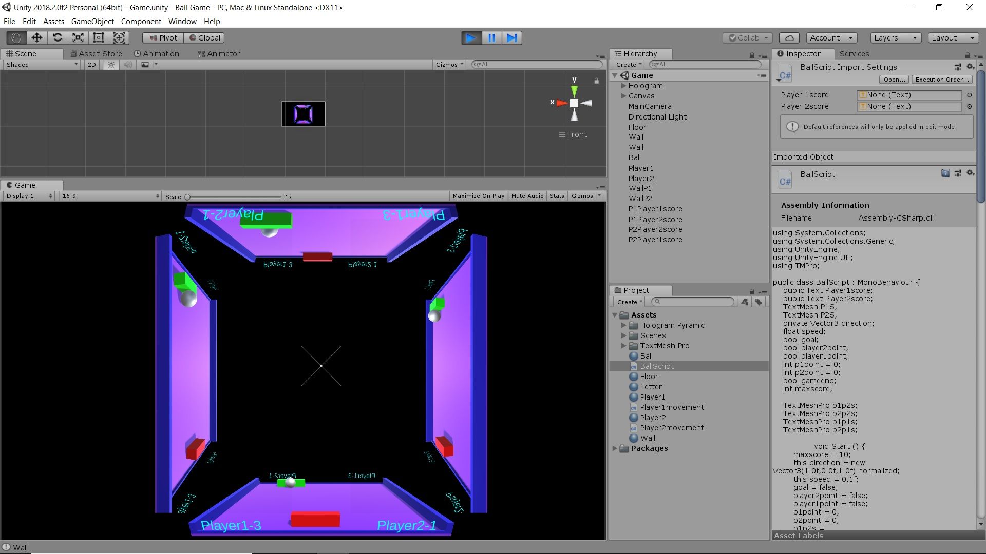 Unity Multiplayer 3D Hologram Game and Hologram Projector for PC : 16 ...