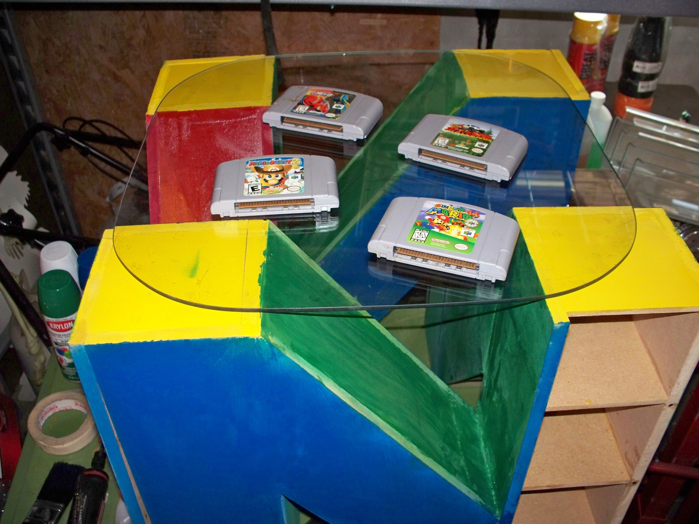 Nintendo End Table ( N-End Table) : 10 Steps (with Pictures ...