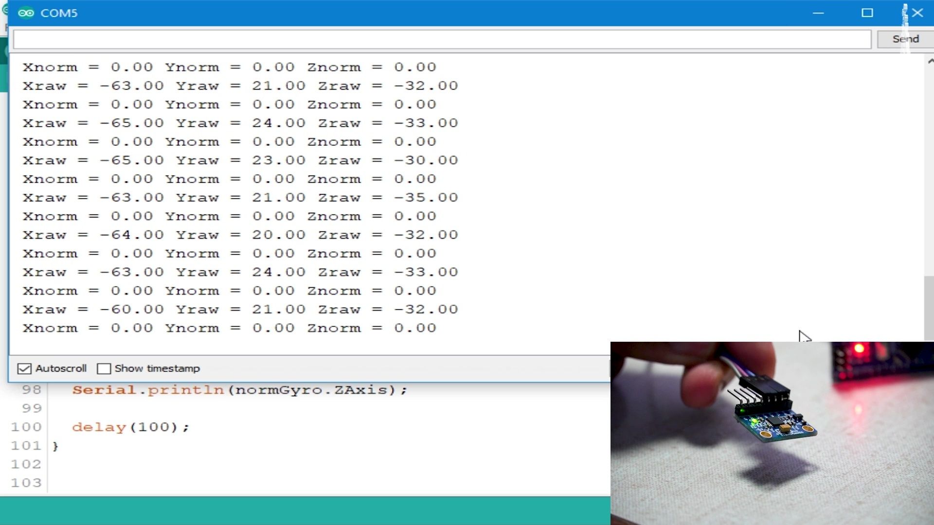 MPU 6050 Tutorial | How to Program MPU 6050 With Arduino : 8 Steps ...