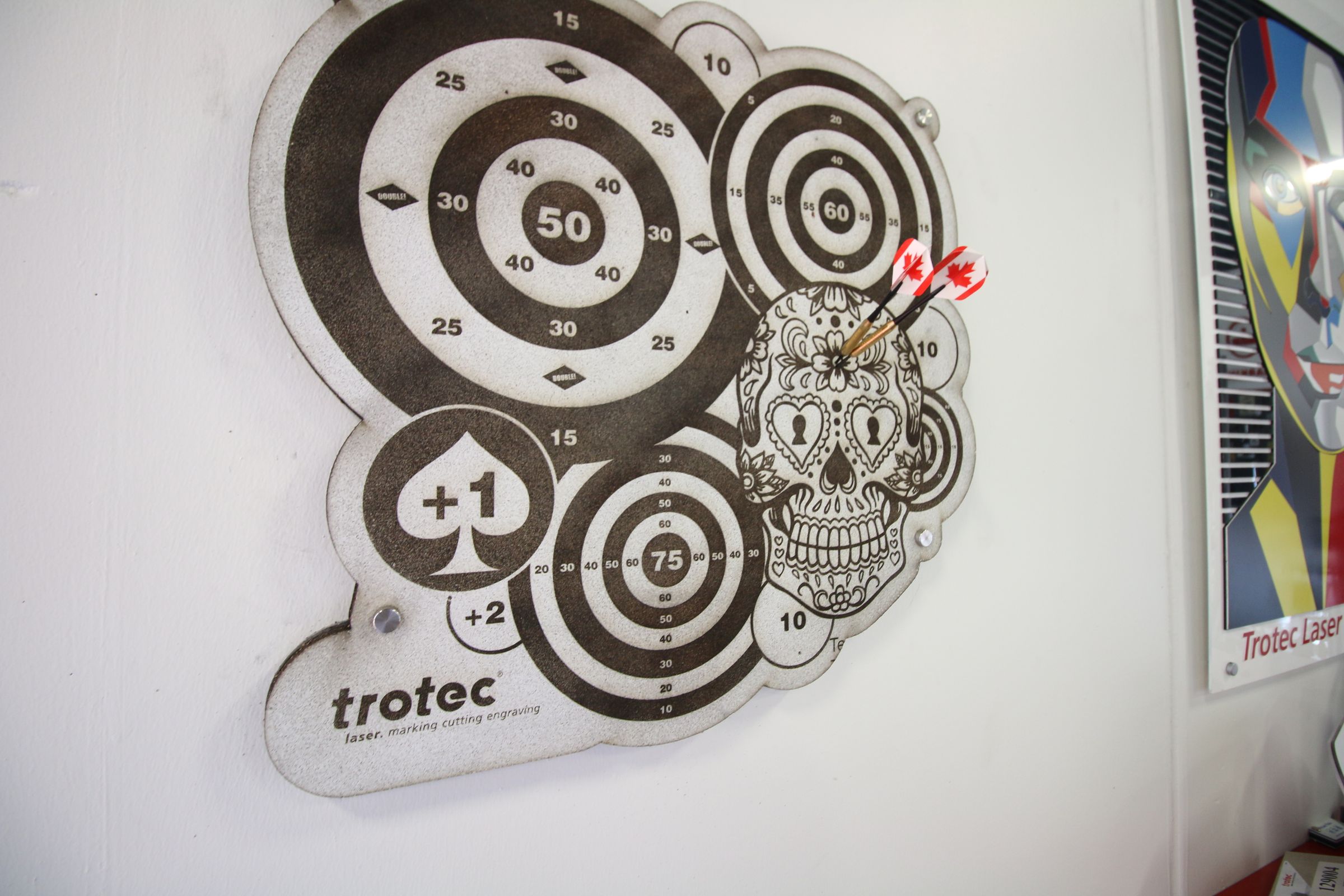 Custom Dart Board | Laser Engraved Cork Dartboard : 5 Steps (with ...