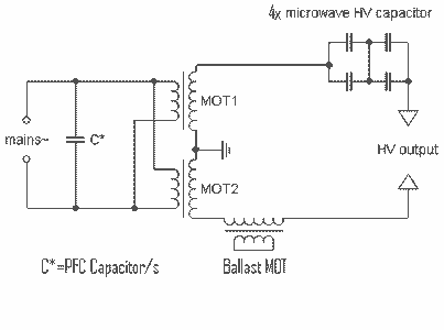 How To: Resonant Microwave Oven Transformer High Voltage Supply. : 3 ...